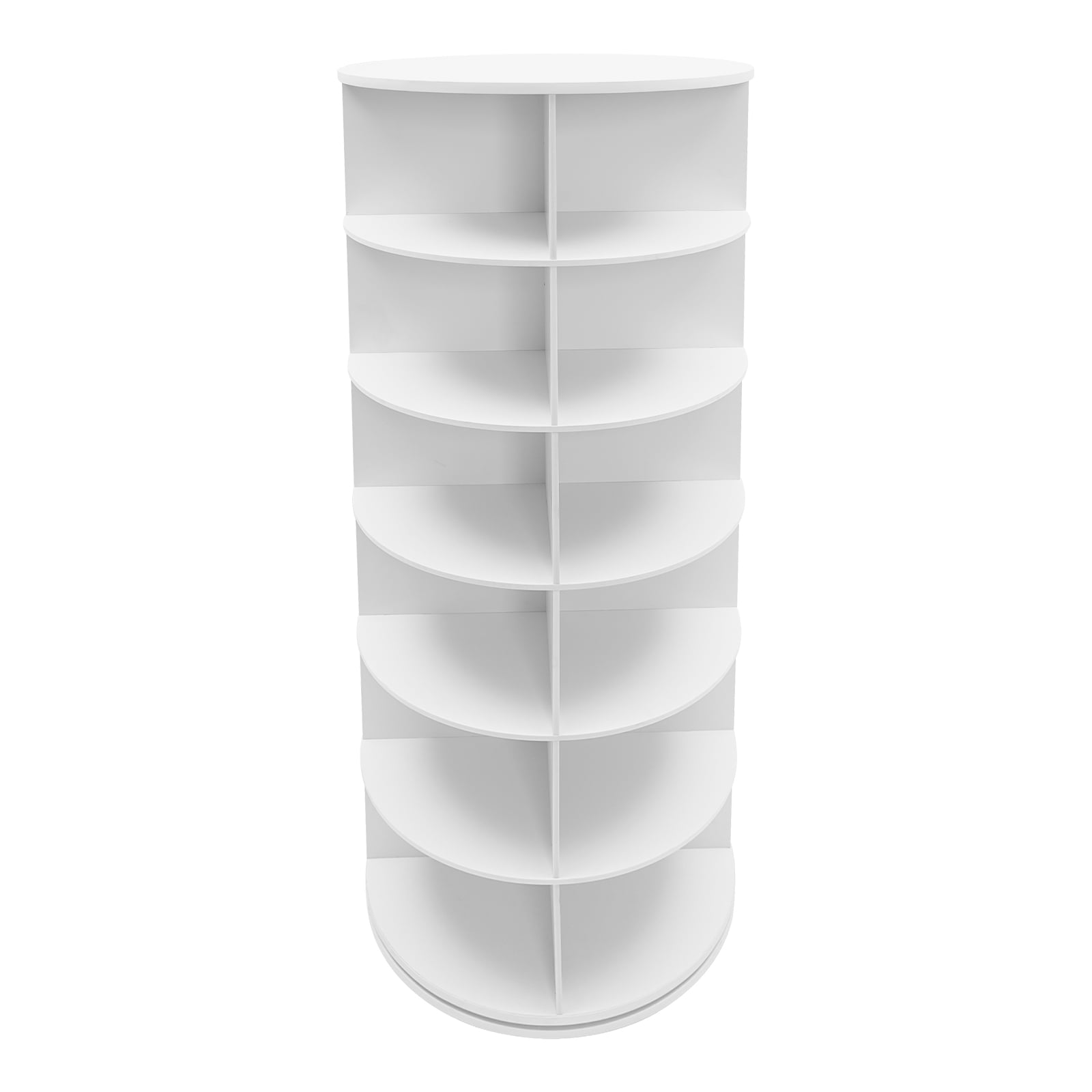 Wildnix 6 Tier Rotating Shoe Rack Shoe Holder Shoe Organizer Stand Free ...