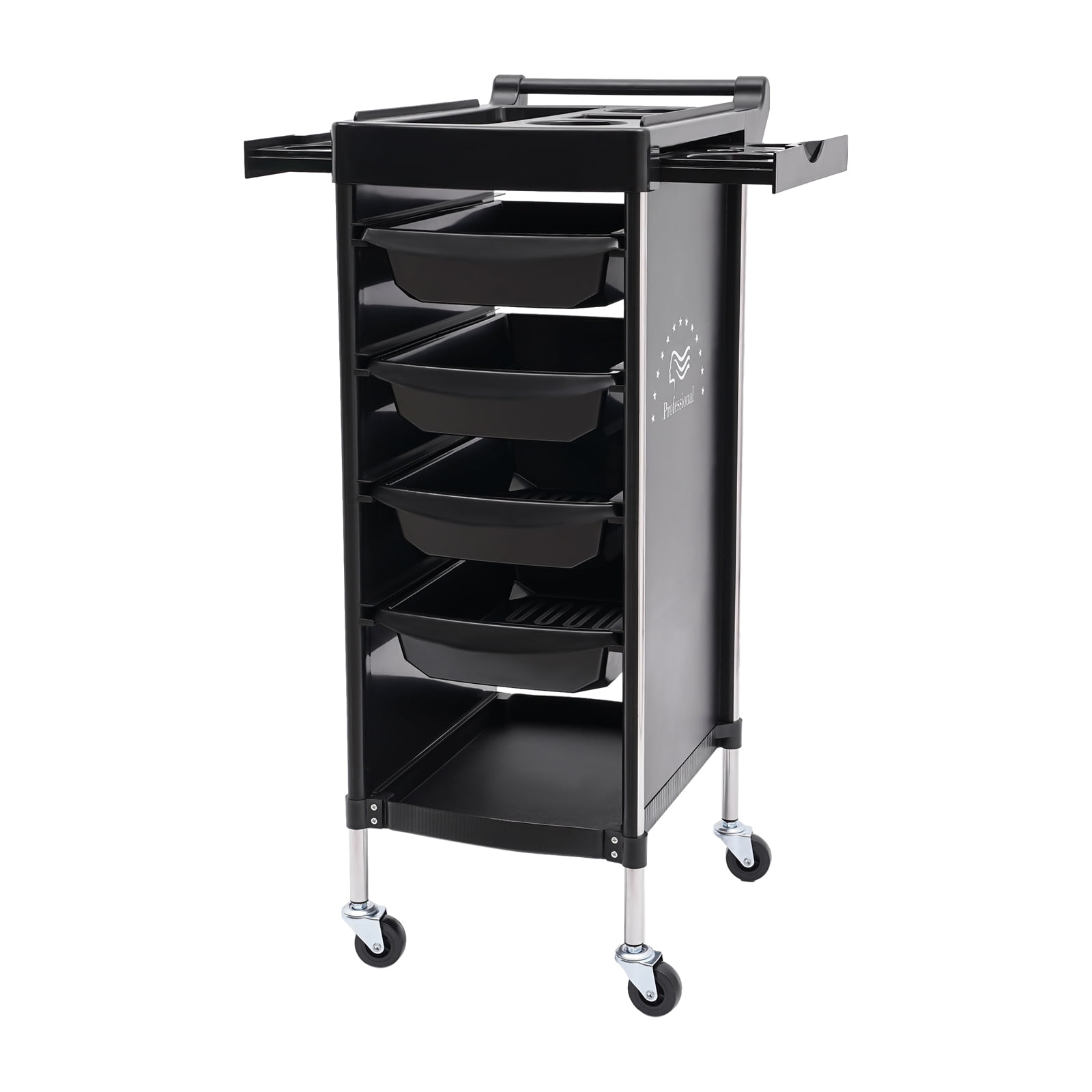 Wildnix 6-Tier Salon Trolley Cart, Heavy Duty Hair Dye Lifting Rack ...