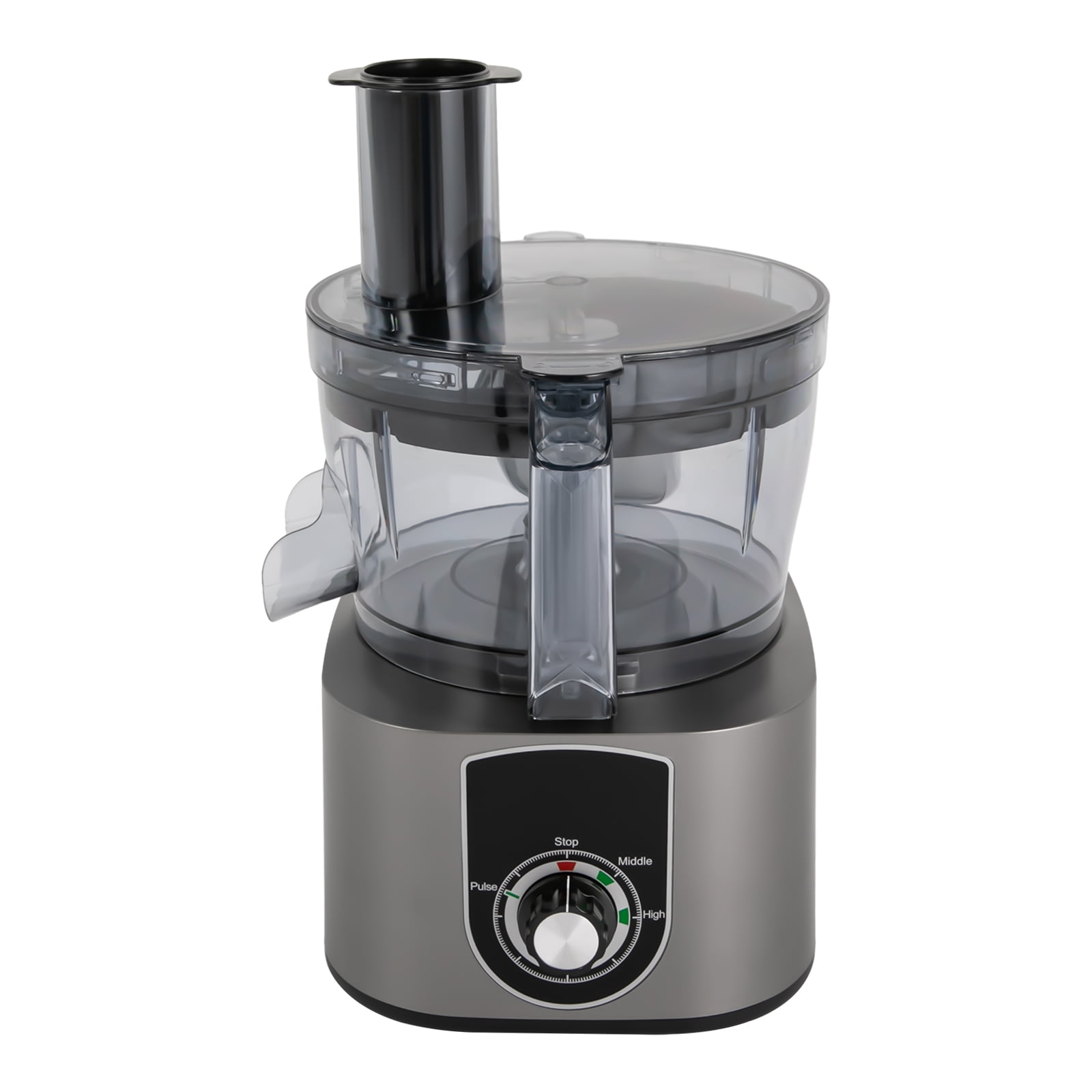Wildnix 600W 7L Food Processor, High Efficiency, Multi-function Dicing ...