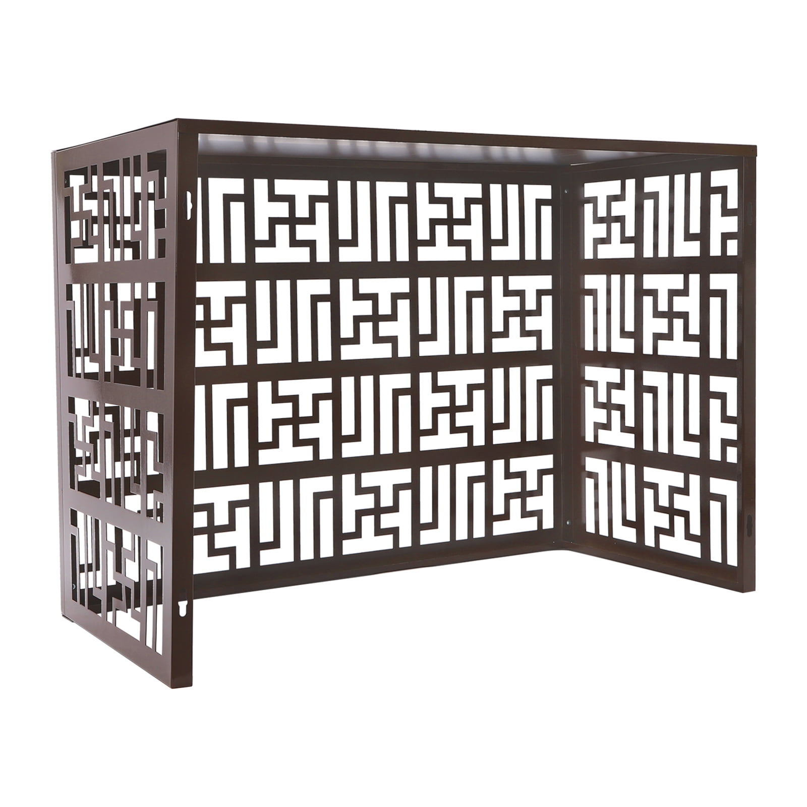 Wildnix Air Conditioner Fence, Outdoor Unit Protector with Top Space ...