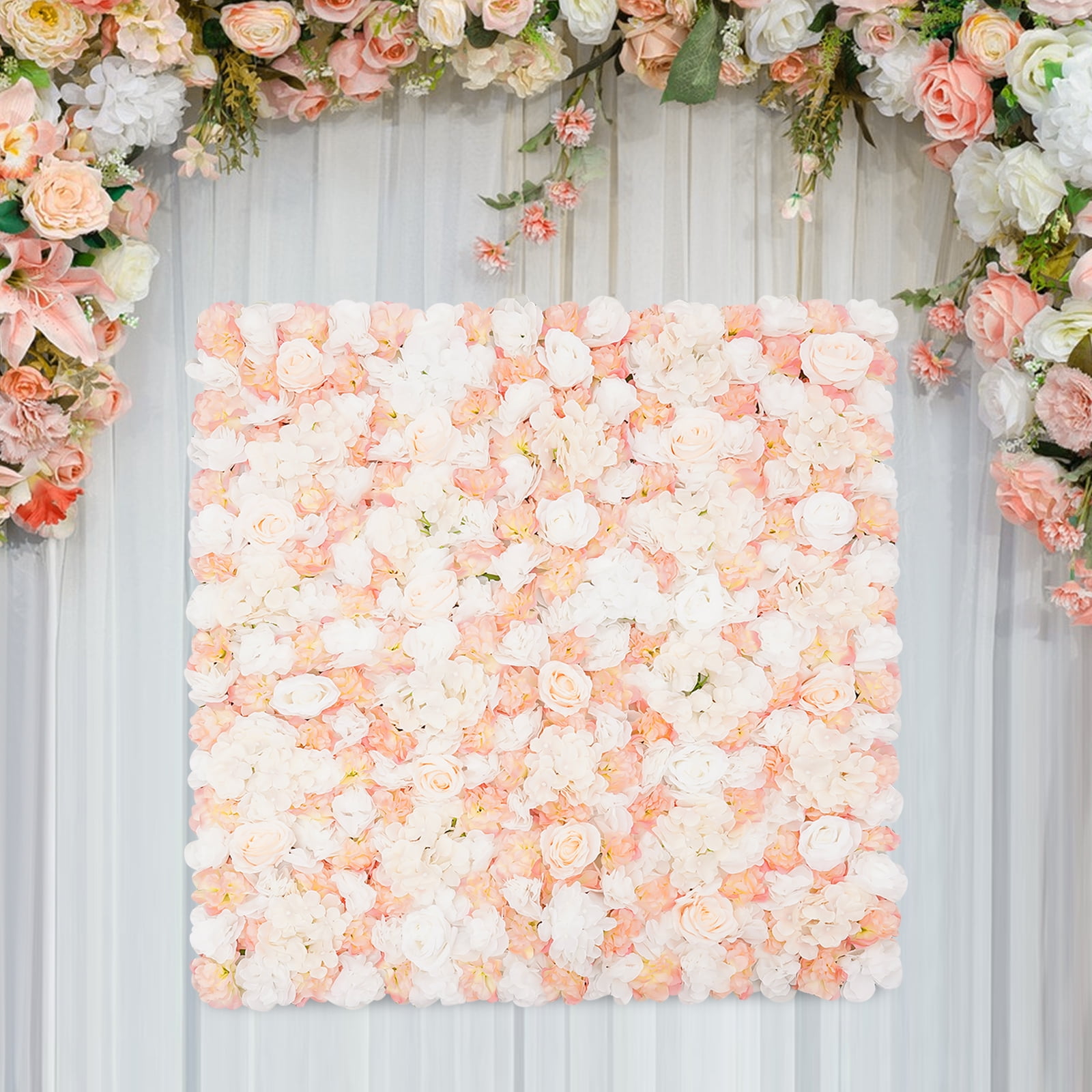 Wildnix Artificial Flower Wall Panel, Silk Fabric, Eco-Friendly ...