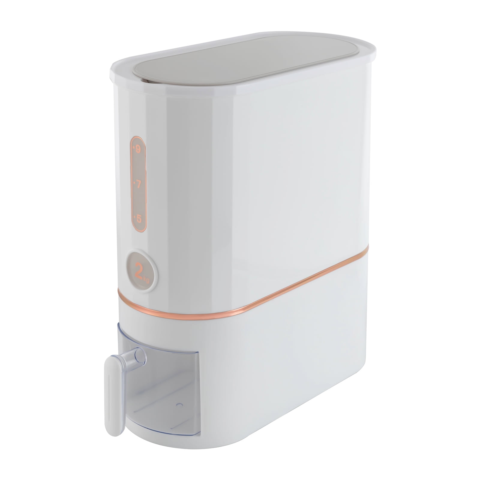 Wildnix Cereal Dispenser with 22.05 lbs Capacity, Food-Grade PP ...