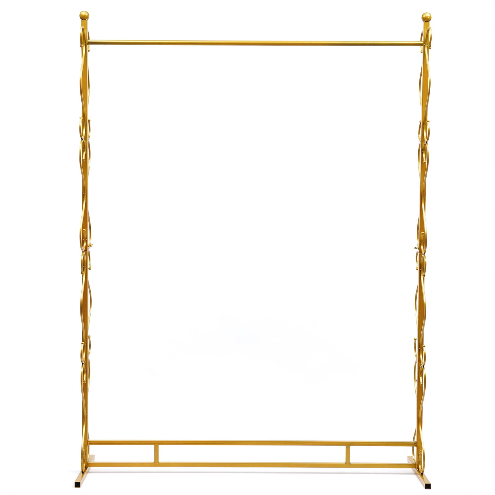 Wildnix Clothing Hanging Rack, High-Quality Carbon Steel, 80.7in Height ...