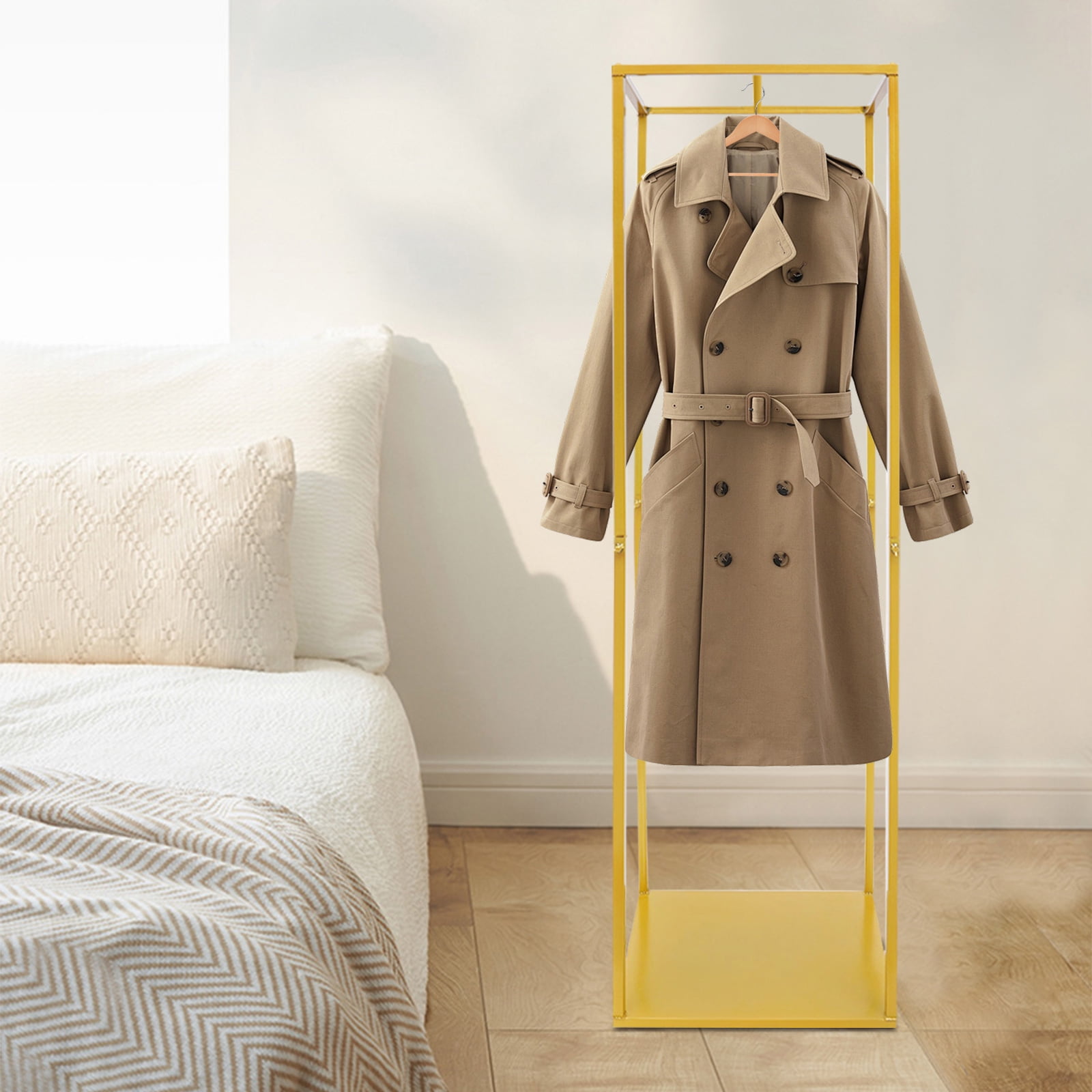 Wildnix Clothing Hanging Rack, High-Quality Iron, Rust-Resistant, Open ...