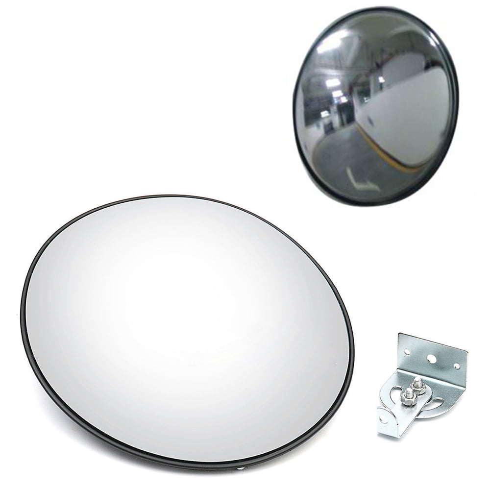 Wildnix Convex Mirror with Built-in Shade and Adjustable Mounting ...