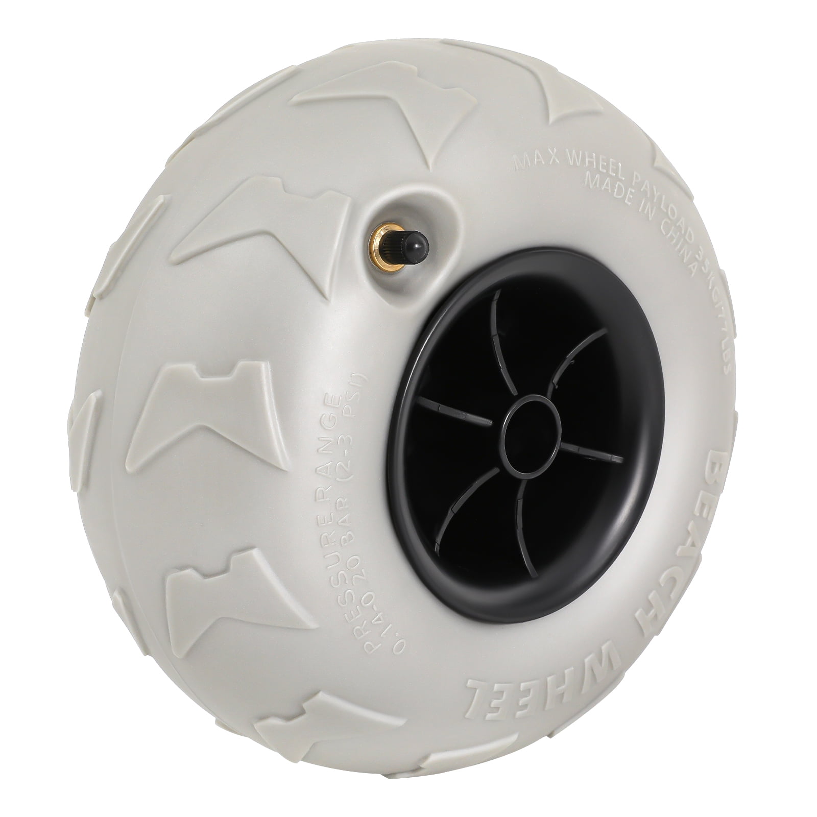 Wildnix Durable Beach Wheels for Easy Transport, Heavy Duty PVC ...