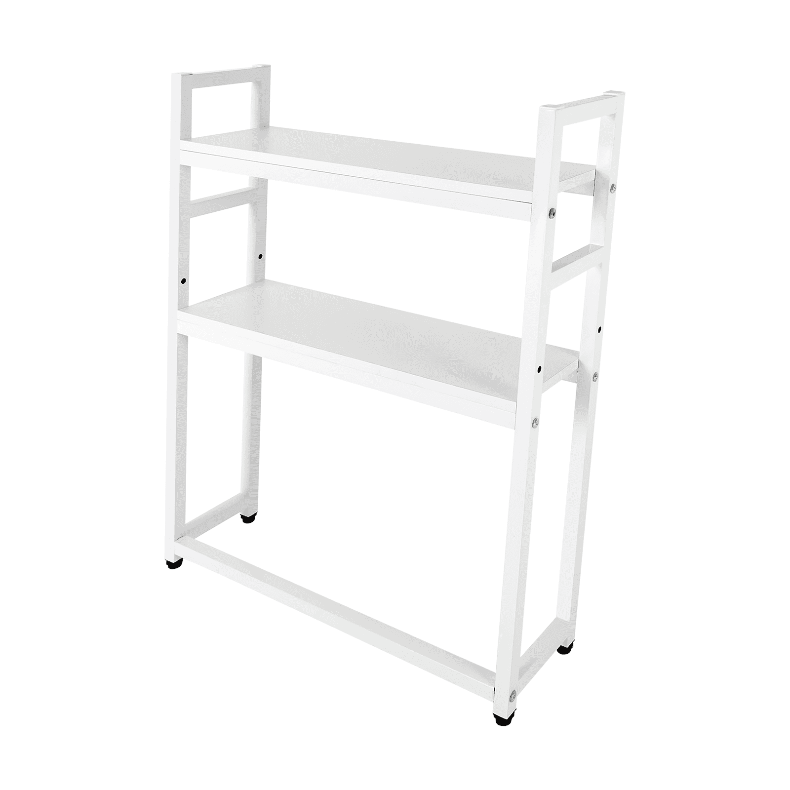 Wildnix Durable Desktop Bookshelf with Adjustable Tier Spacing, Strong ...