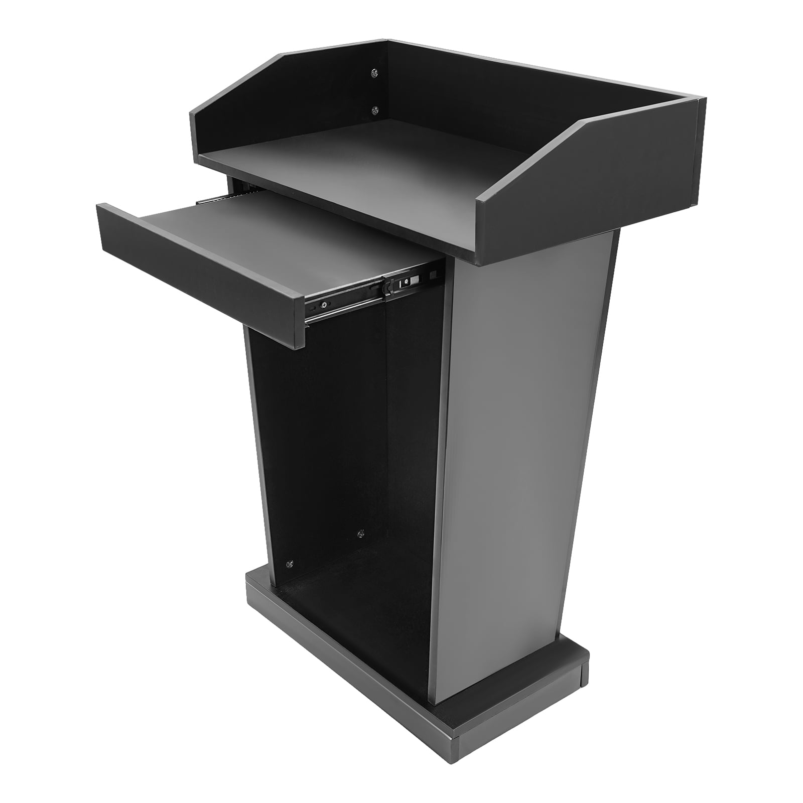 Wildnix Durable Podium Wood Stand with Spacious Top Surface, Stable ...