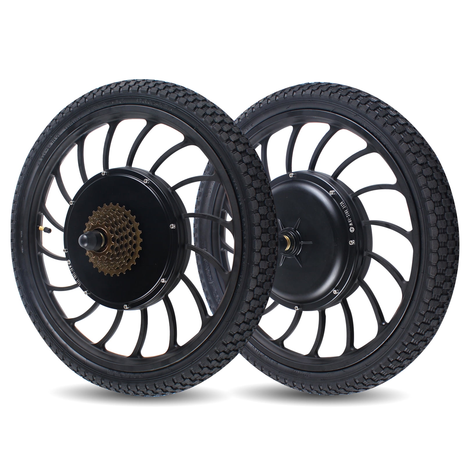 Wildnix Electric Motor – Brushless Gearless Hub Motor, 20'' Front and ...