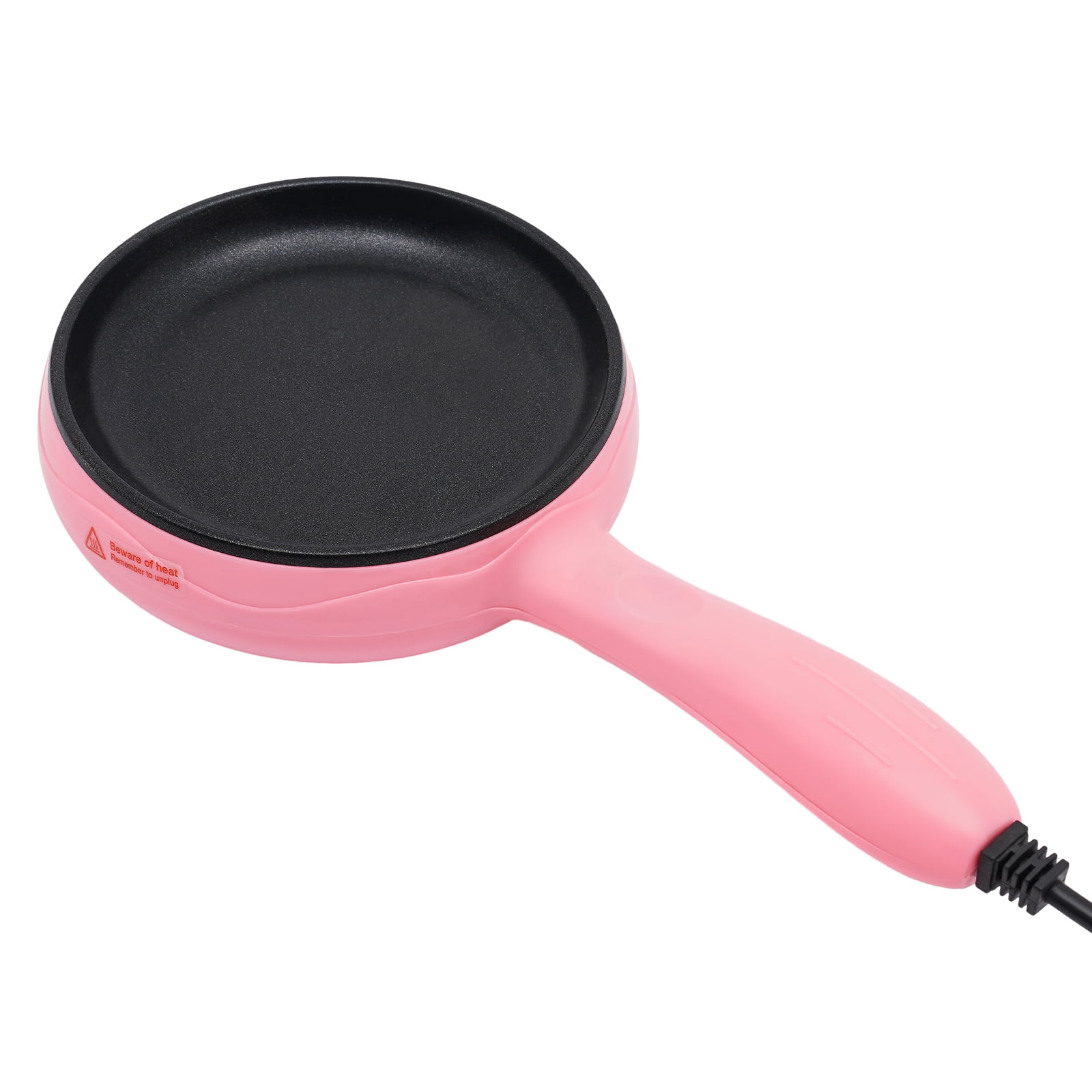 Wildnix Electric Skillet Mini Frying Pan with Non-stick Coating, 450W ...