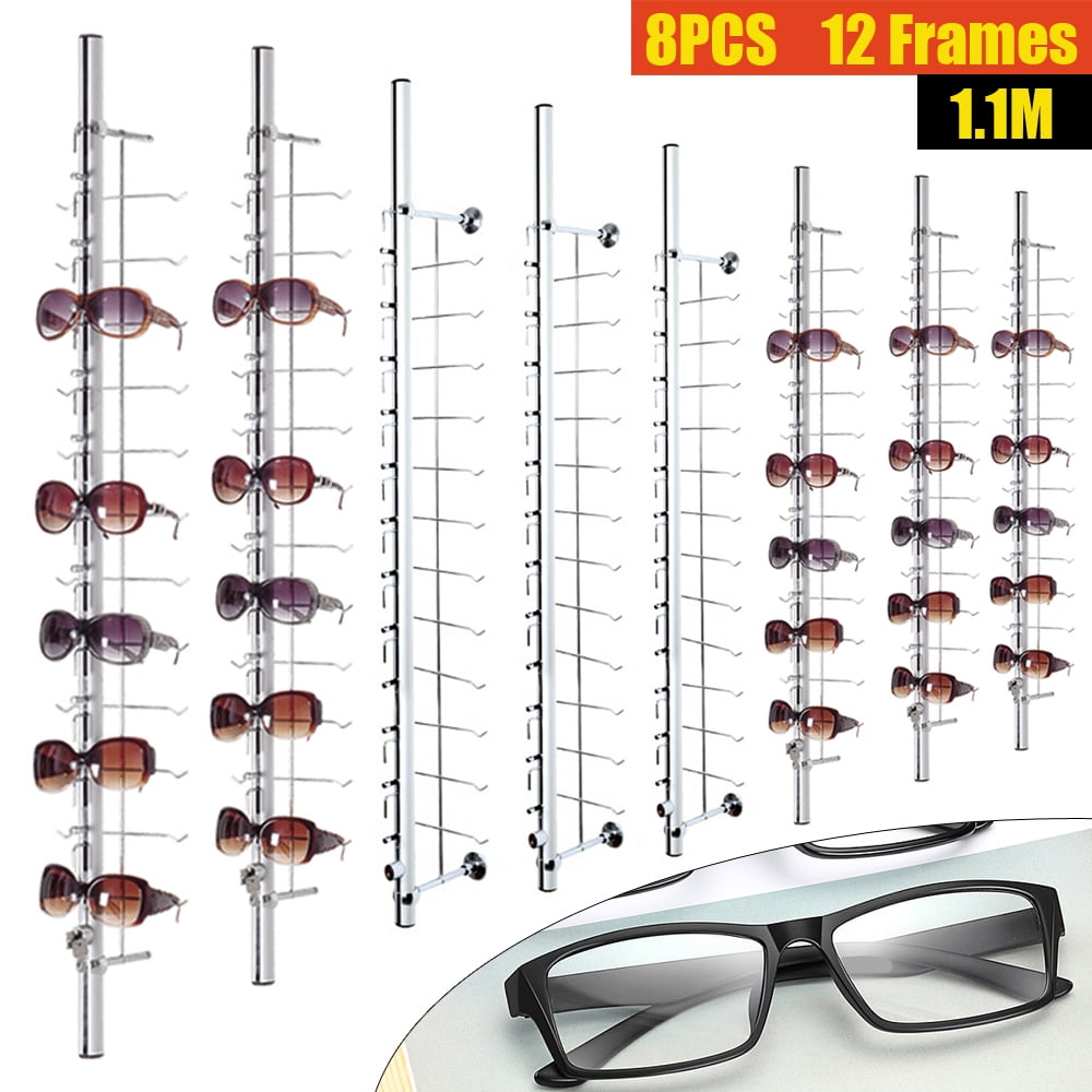 Wildnix Eyeglasses Display Stand with Lockable Rod, Aluminium Alloy ...