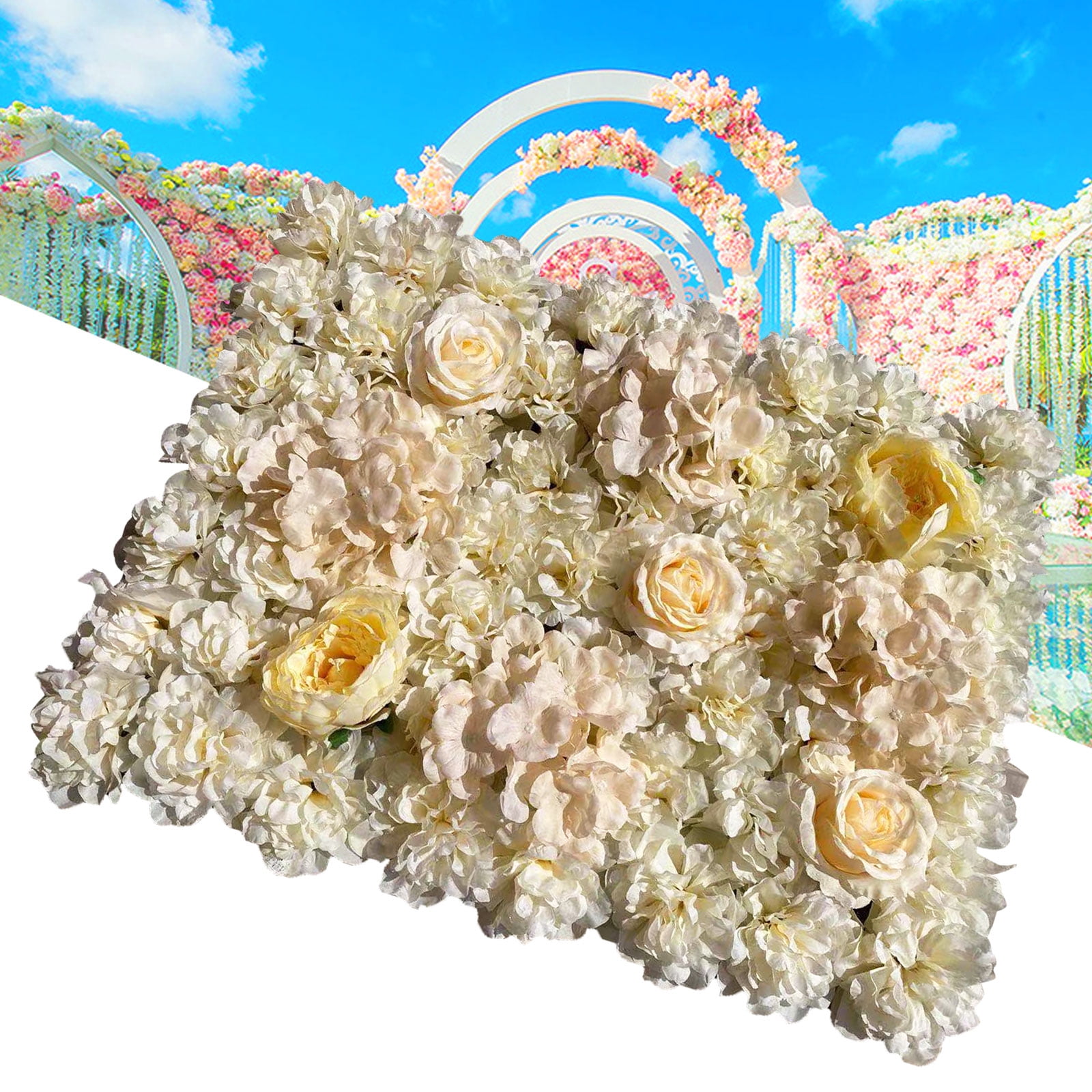 Wildnix Flower Wall, Set of 6 Pieces, Realistic Dahlias, Peonies ...