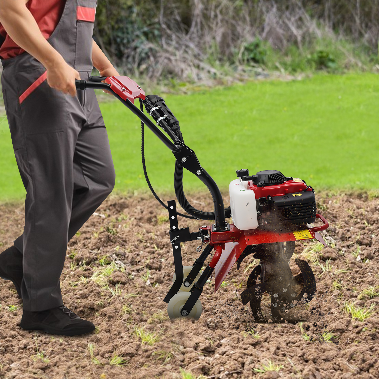 Wildnix High Efficiency Cordless String Trimmer with 1.6kw Four-Stroke ...