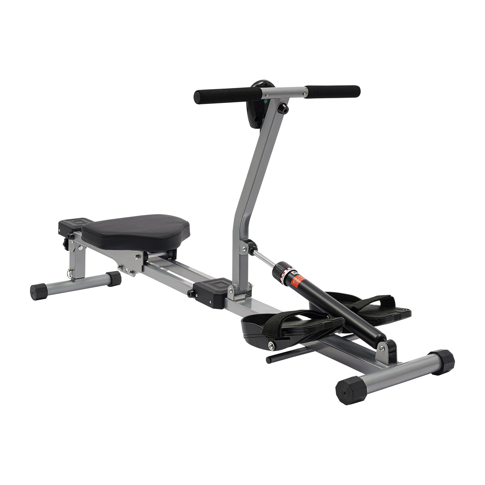 Wildnix Hydraulic Rowing Machine with Adjustable Resistance, Anti-Slip ...