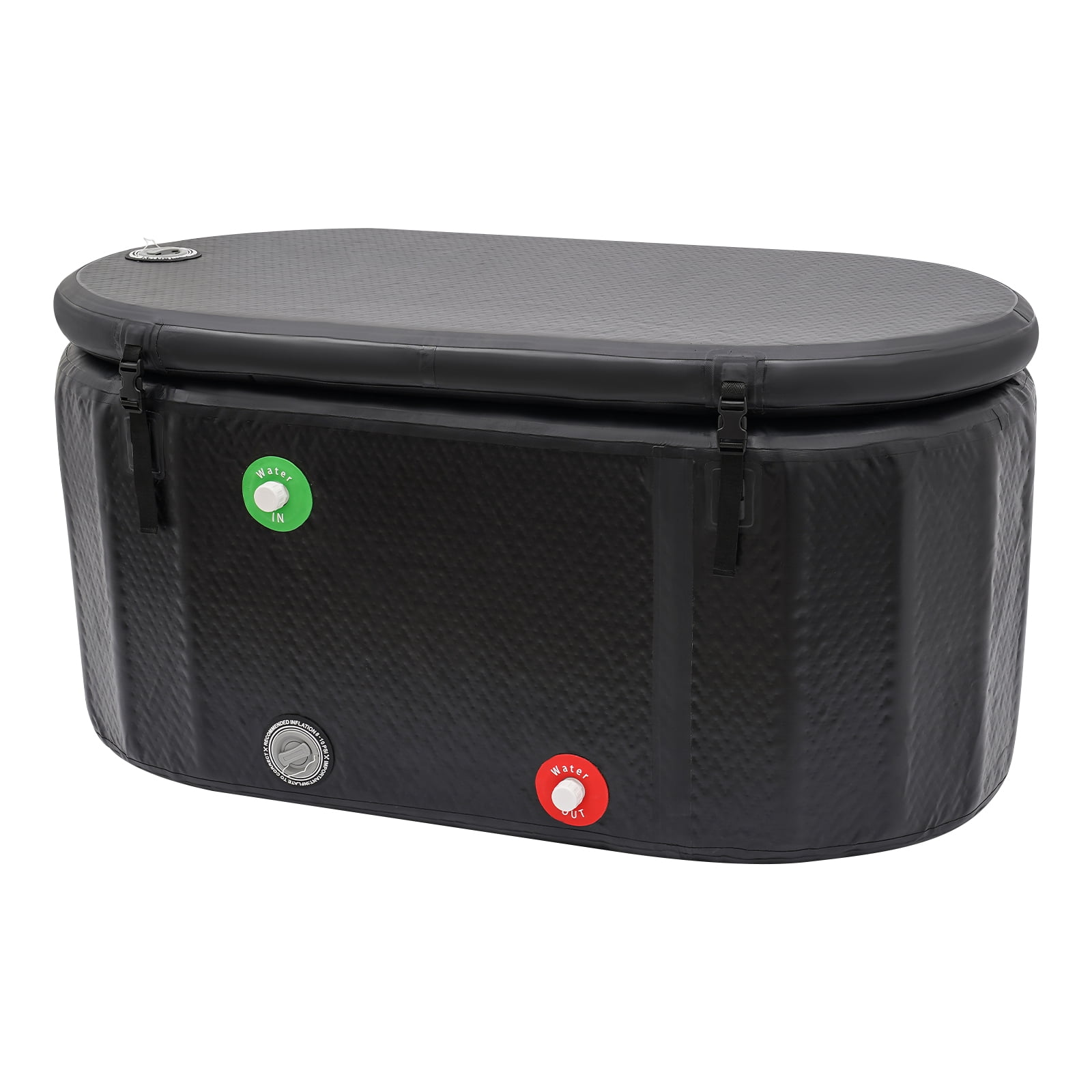 Wildnix Inflatable Ice Bath Tub for Athletes, 275L Capacity, Quick ...