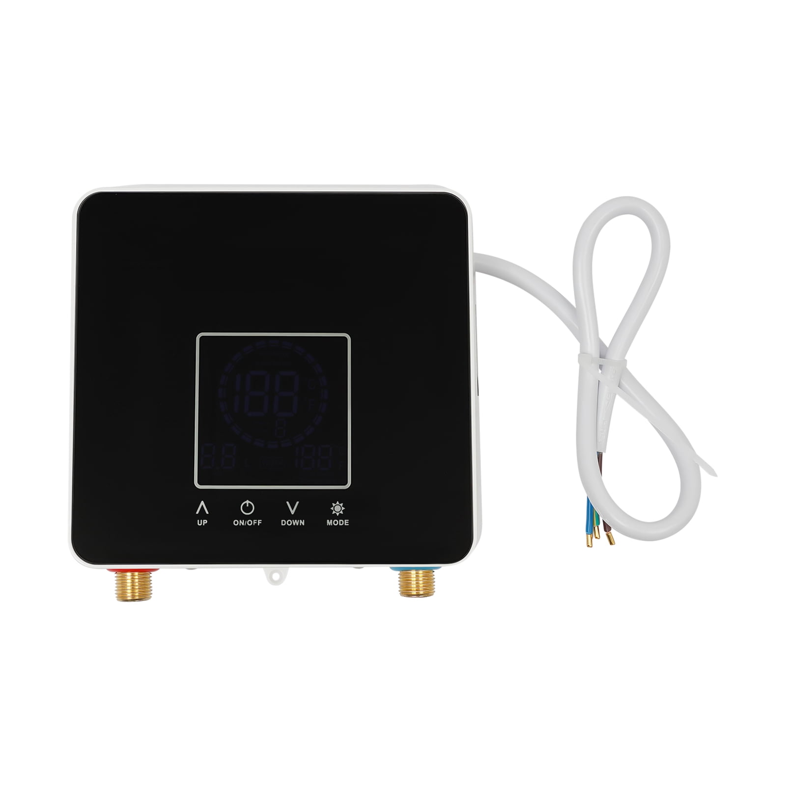 Wildnix Instant Heating Electric Water Heater, 5500W Power, Touch & Remote Control, Adjustable ...