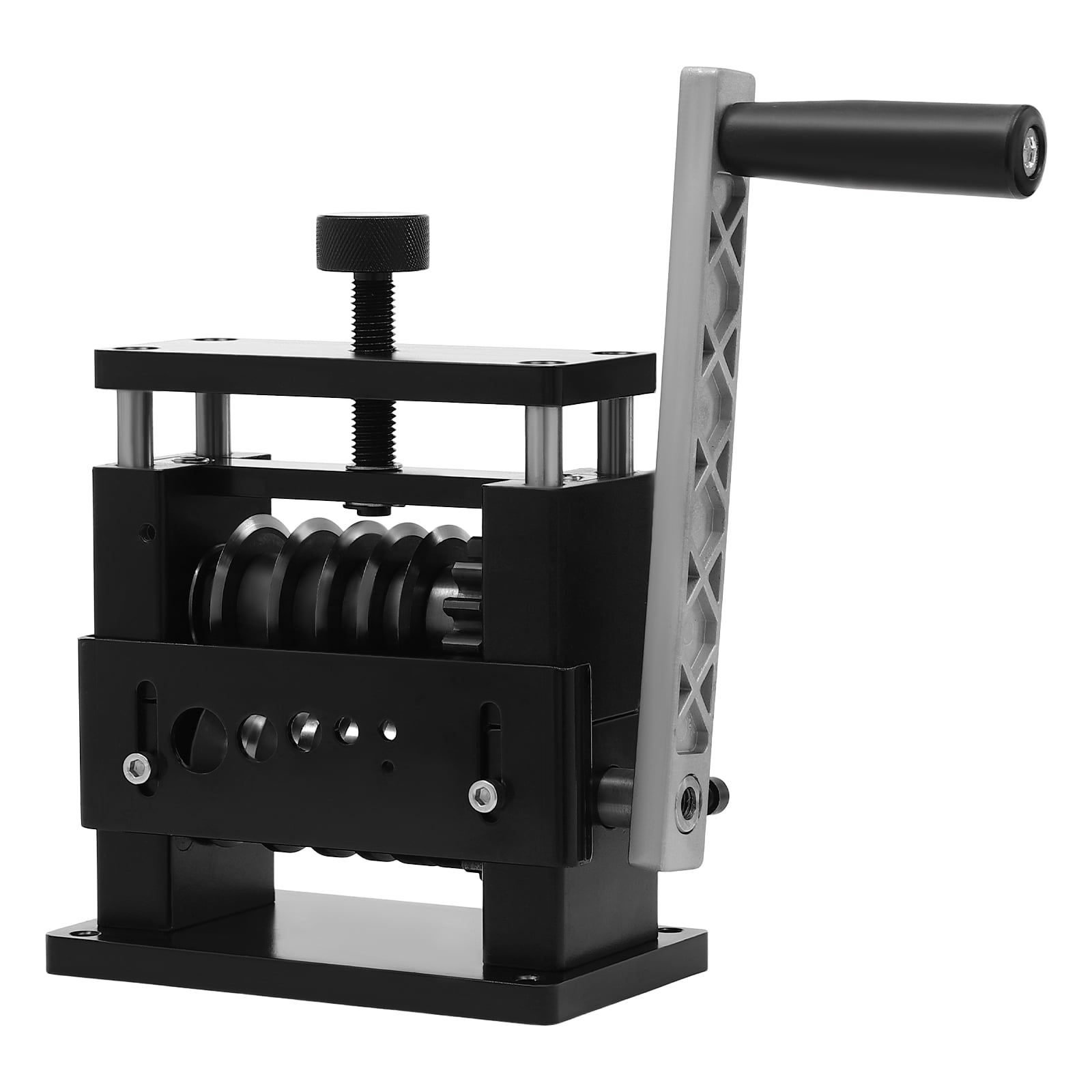 Wildnix Manual Wire Stripper Machine, 6 Adjustable Diameter Feed Holes ...