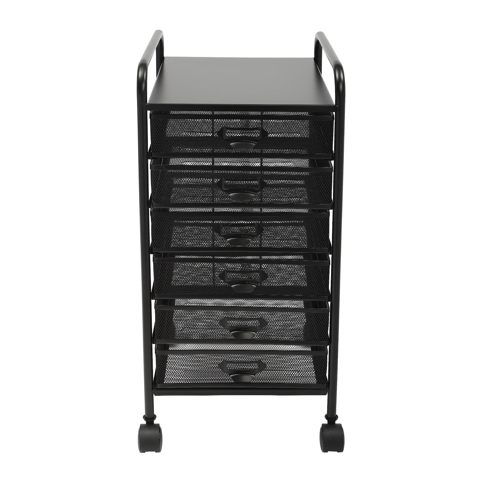 Wildnix Modern 6-Drawer Desk Apothecary Cabinet Organizer with ...