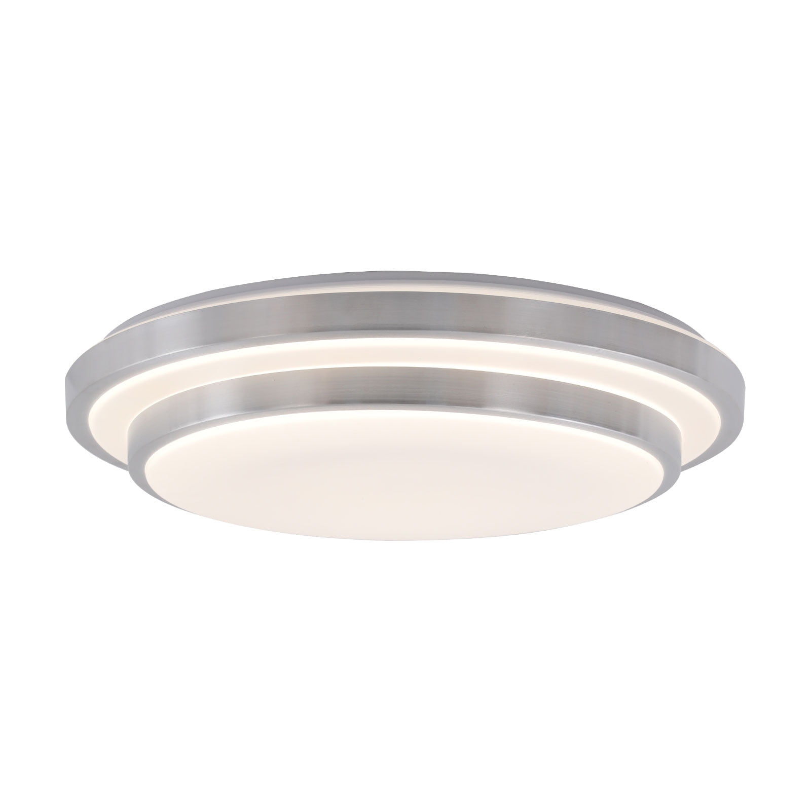 Wildnix Modern LED Ceiling Light with Remote Control, Dimmable 48W ...