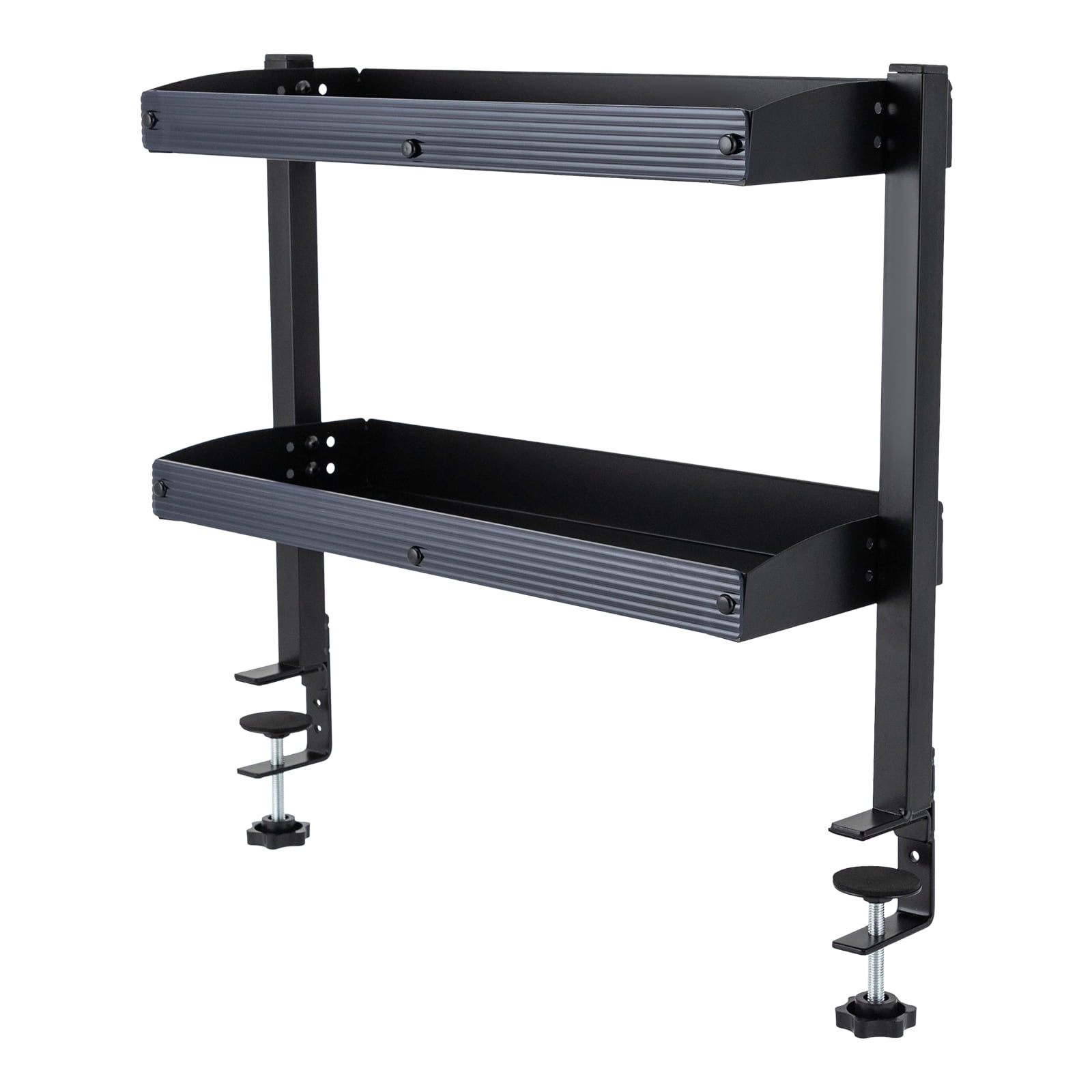 Wildnix Multi-functional Clamp-on Desk Shelf, Space-saving Floating ...