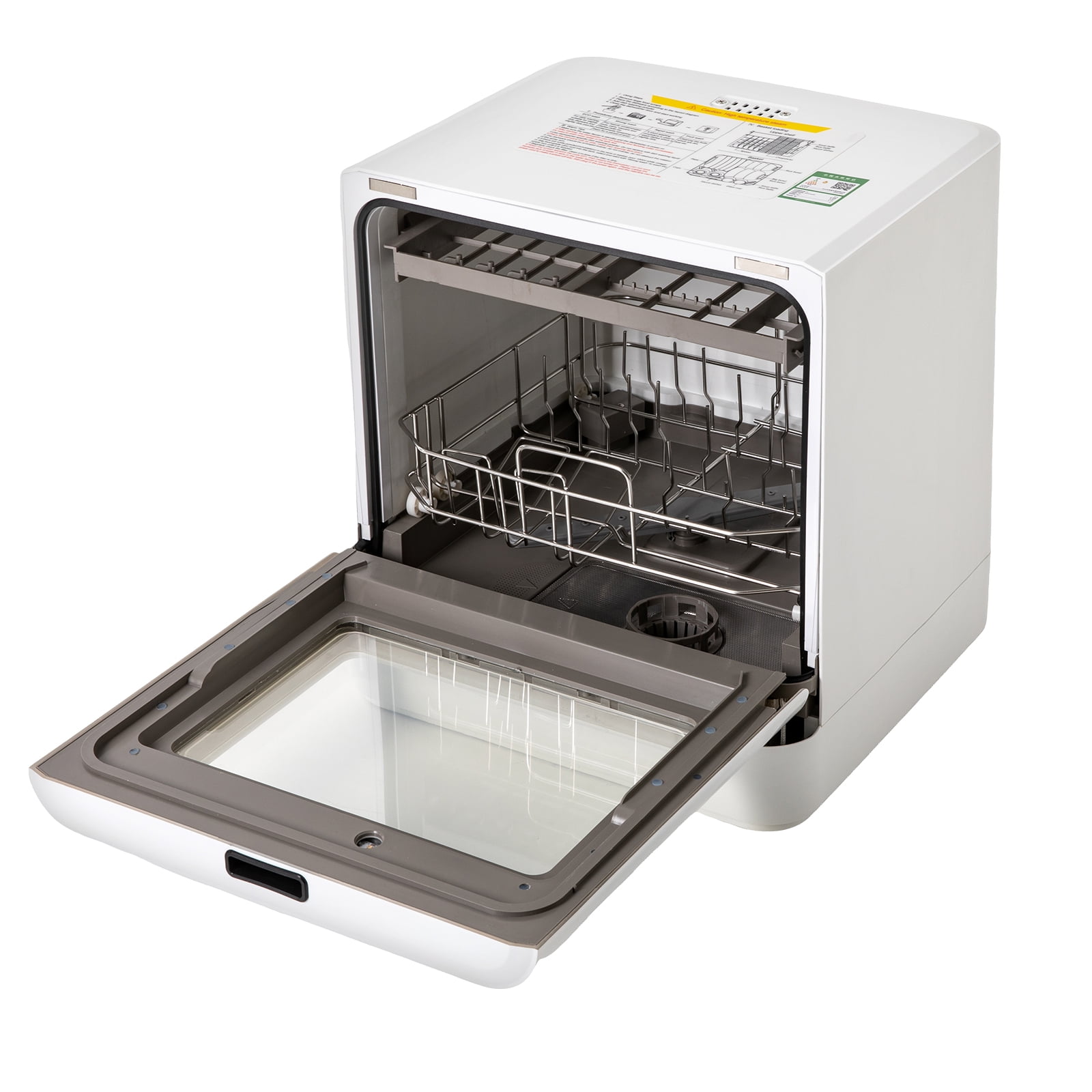 Wildnix Multifunctional Dishwasher with 6-8 Place Setting Capacity, Eco ...