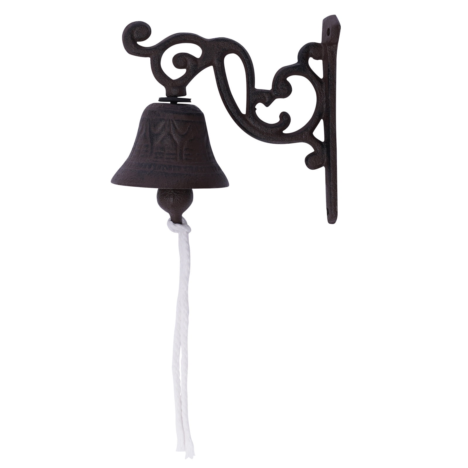Wildnix Outdoor Dinner Bells Made of Durable Cast Iron, Vintage Rustic ...