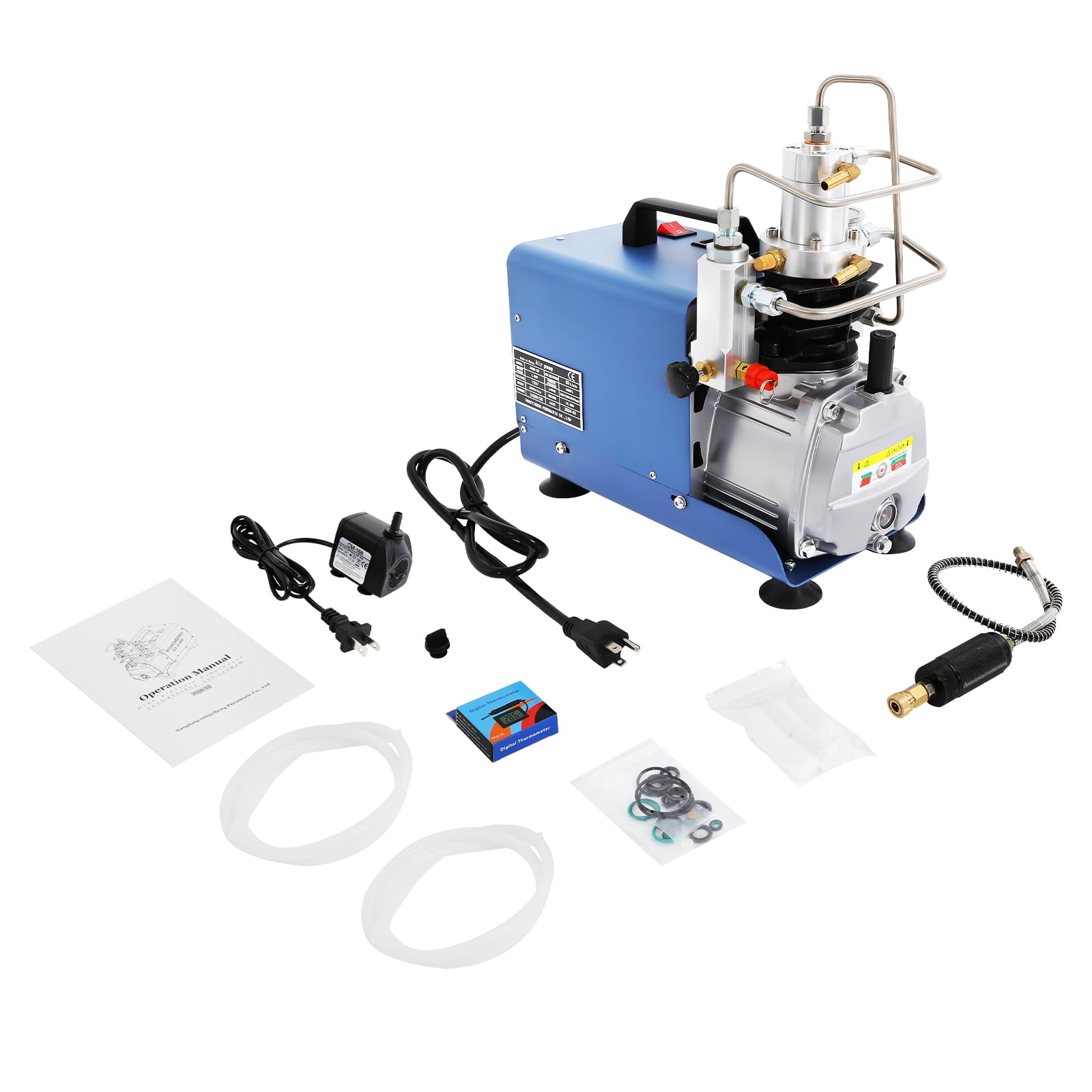 Wildnix PCP Air Compressor with 1.8kW Power, Two-Stage Compression, Air ...