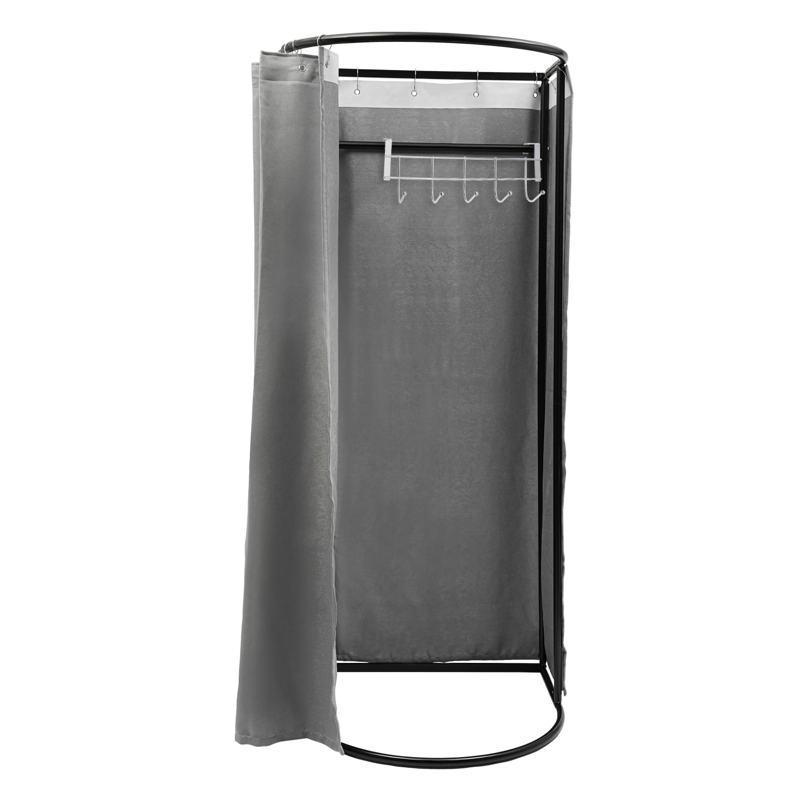 Wildnix Portable Fitting Room with Privacy, Freestanding Closet for ...