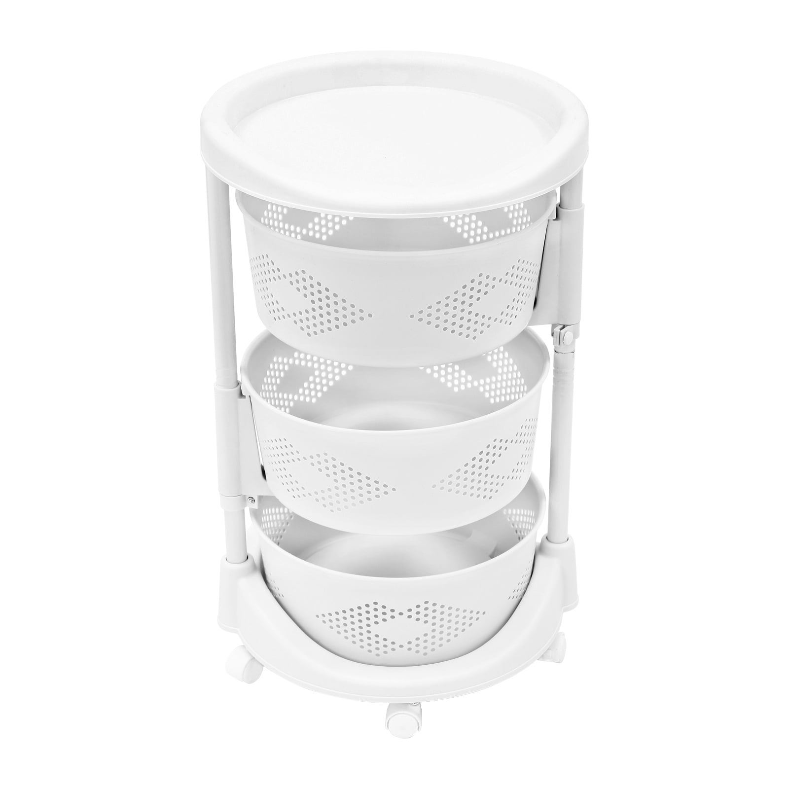Wildnix Premium Kitchen Cupboard Shelf-Adjustable Baskets, Easy Access ...