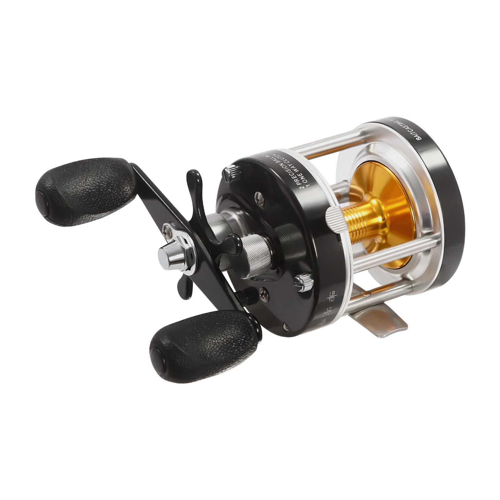 Wildnix Round Baitcasting Reel for Freshwater & Saltwater Fishing, 13 ...