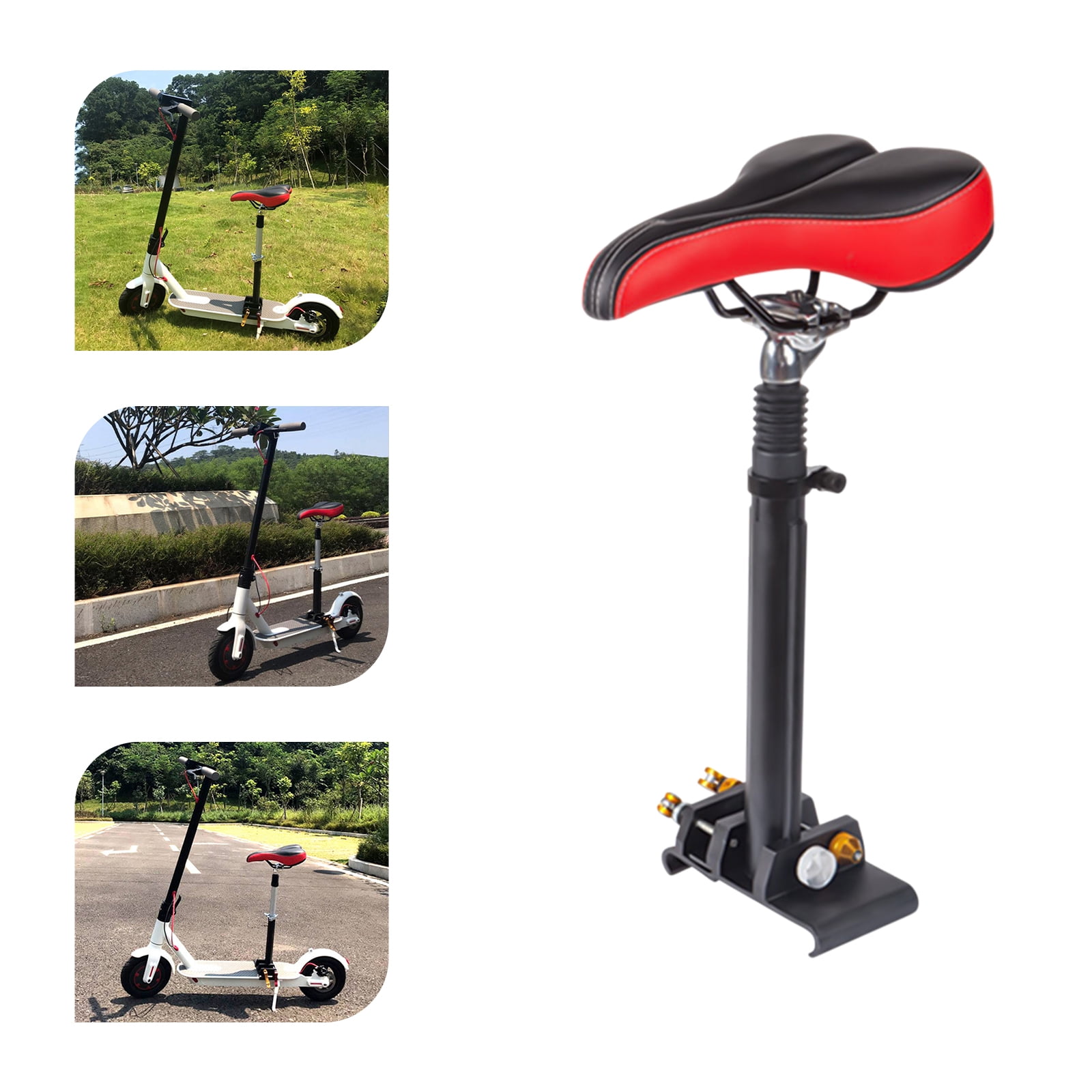Wildnix Scooter Saddle Seat with Adjustable Height 40-60cm, PU Cushion ...