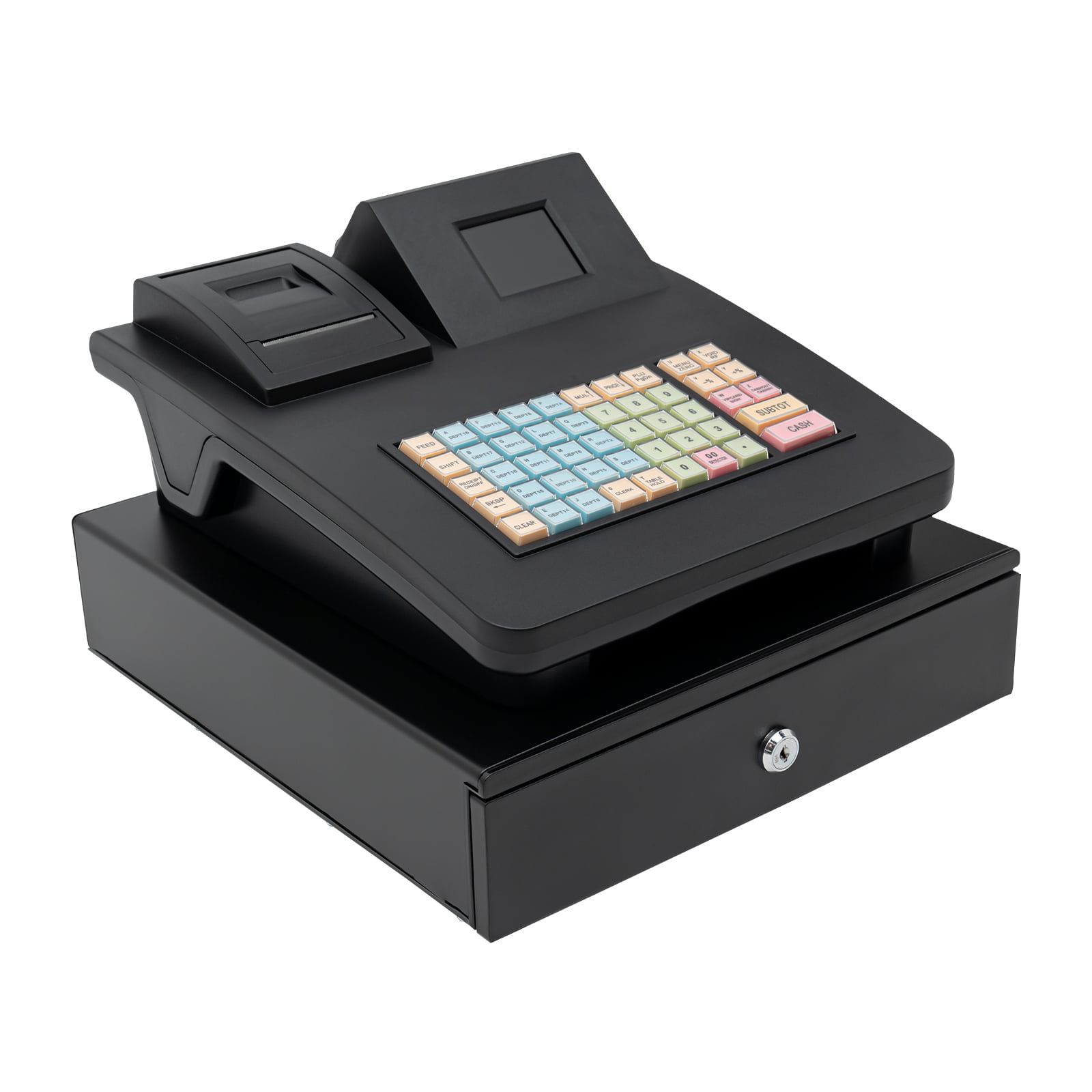 Wildnix Supermarket Cash Register, Dual Displays for Cashier and ...