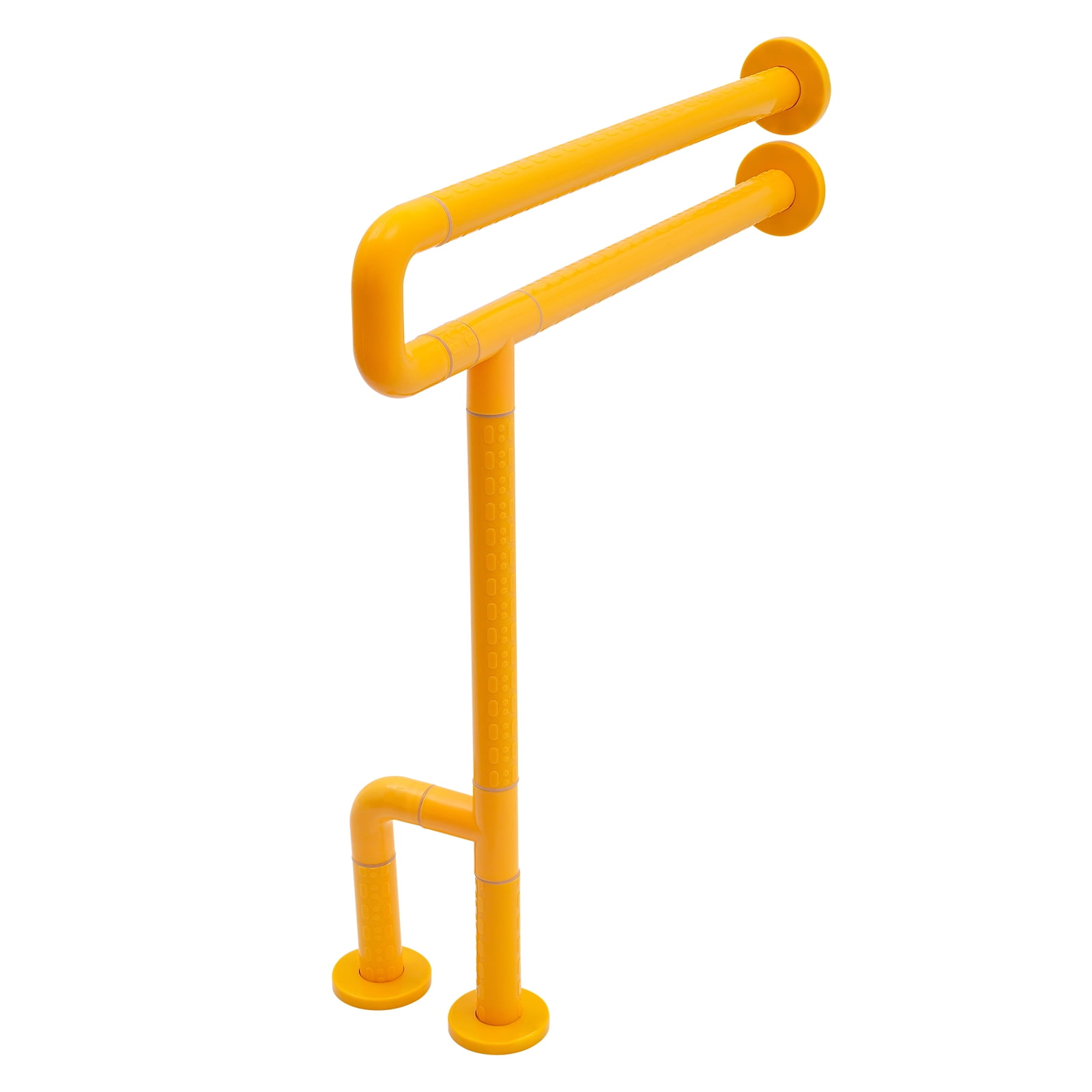 Wildnix Tub Handrail with Anti-Slip Armrest, Yellow Stainless Steel ...