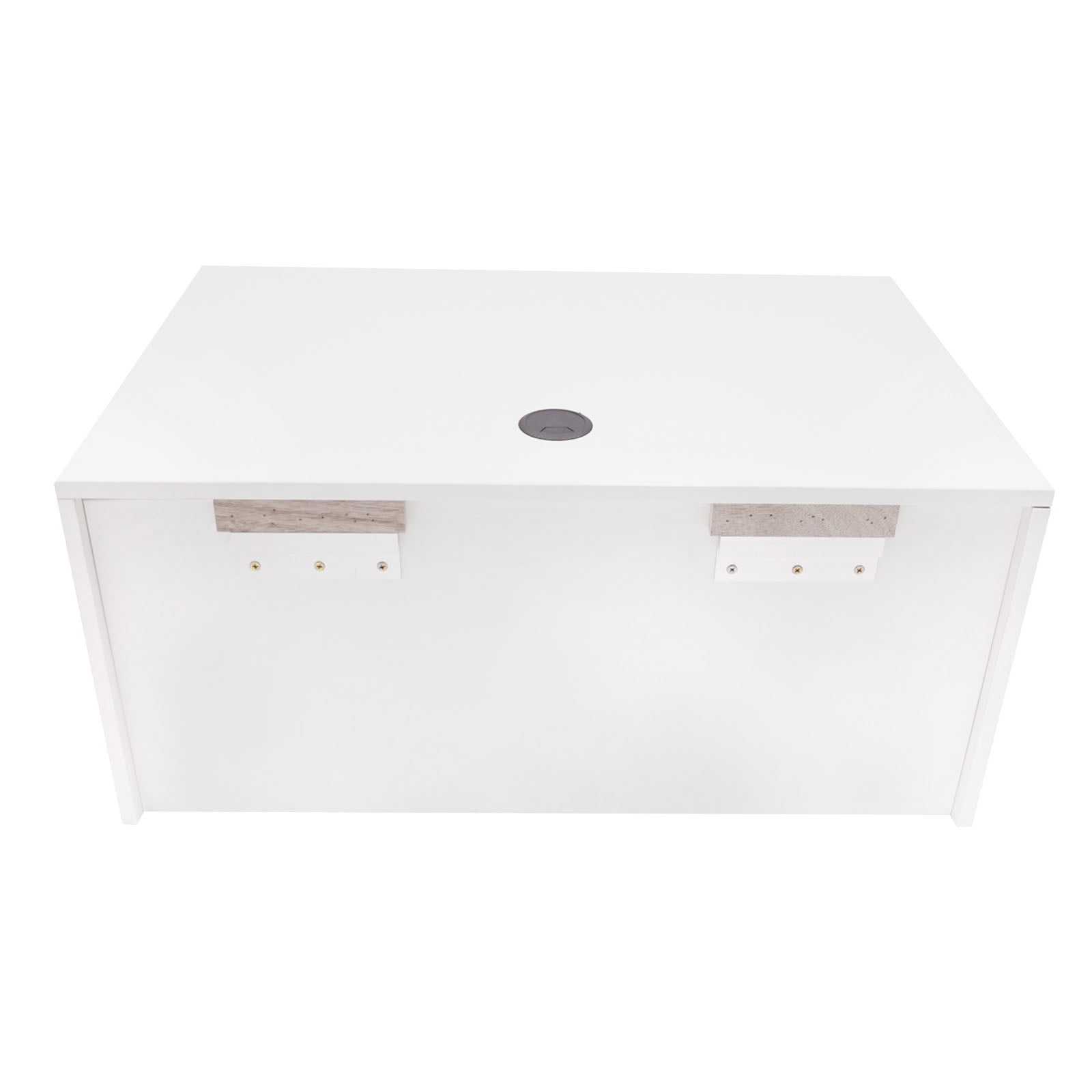 Wildnix Wall-Mounted Floating Computer Desk, Modern Space-Saving Office ...