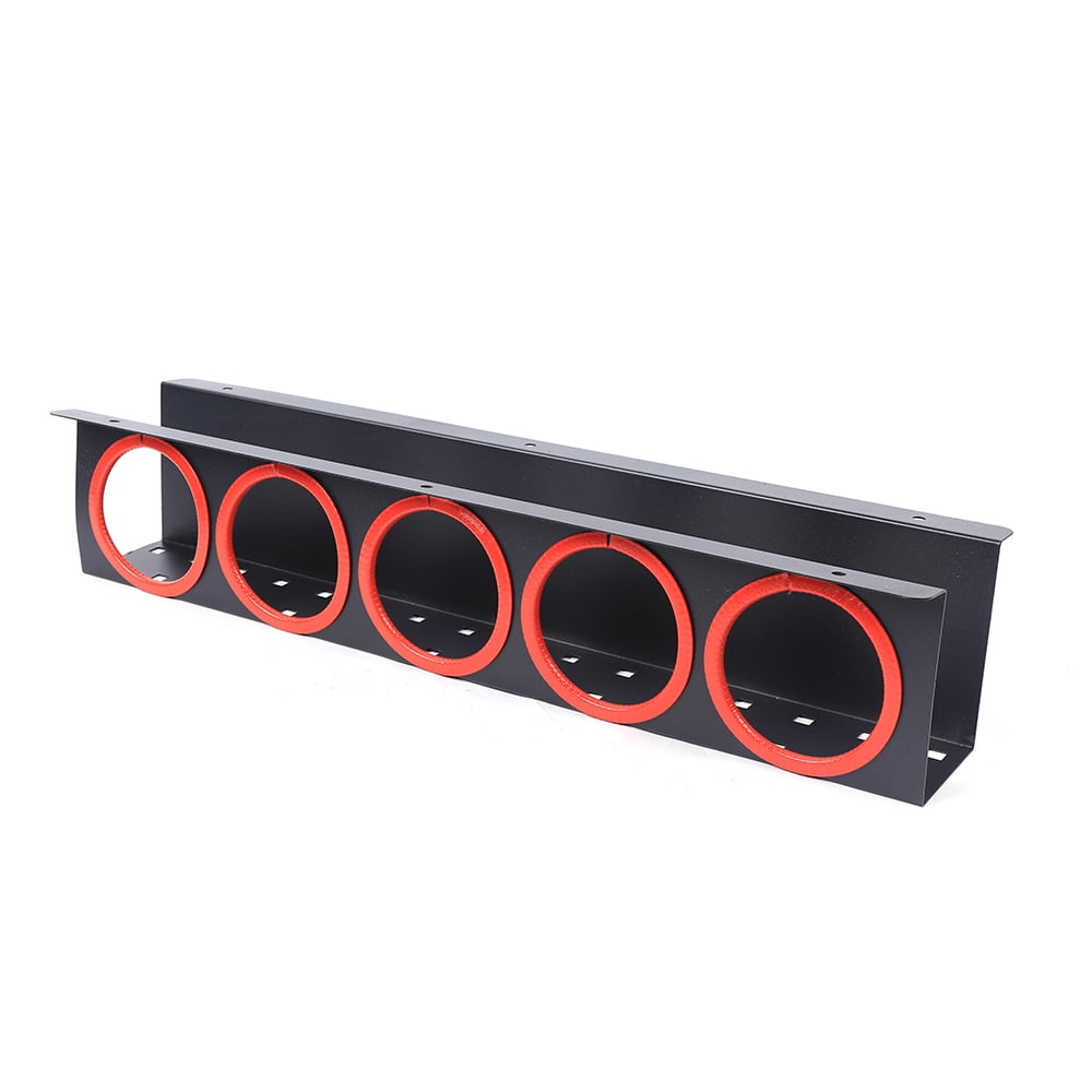 Wildnix Wall-Mounted Spray Bottle Storage Rack, 600x120x85mm, Steel ...