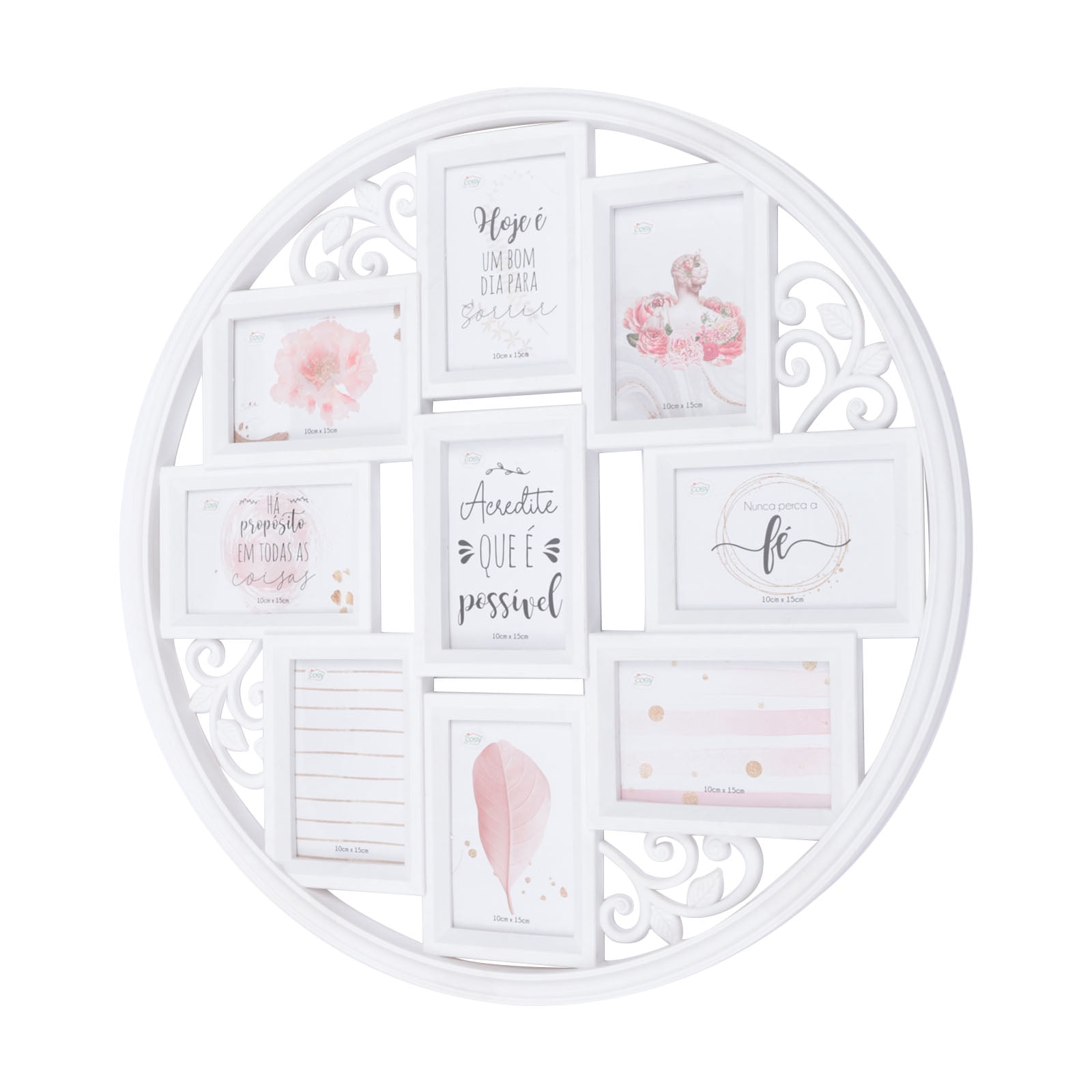 Wildnix Wall & Tabletop Frames, DIY Combination, 9 4x6 Frames, Display ...