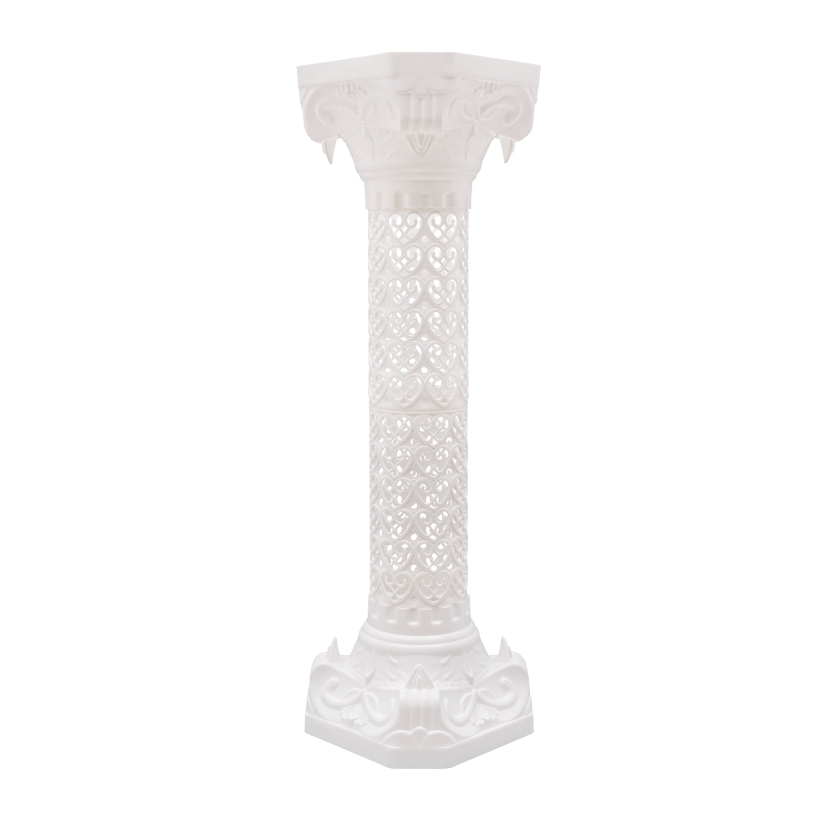 Wildnix Wedding Roman Column Sculpture – Sturdy Plastic, Stable Base ...
