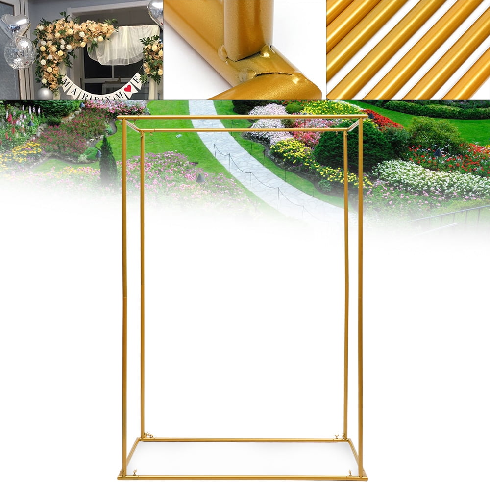 Wildnix Wedding Stand with 5.9ft Height, Square Arch for Wedding ...