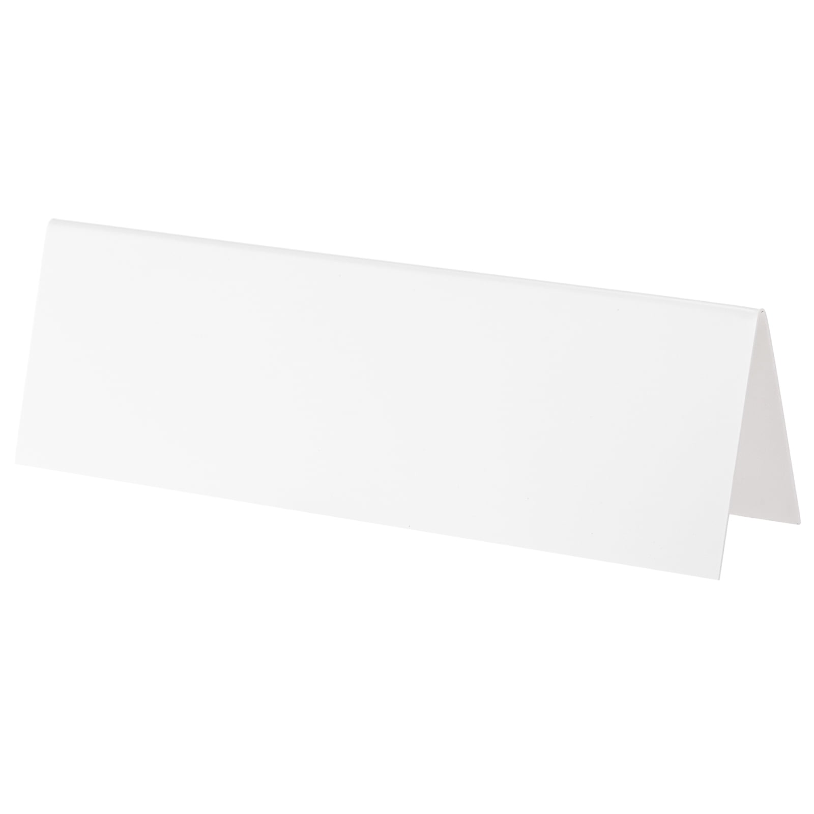 Wildnix of 50 Premium Acrylic Porcelain Whiteboard Name Tent Cards ...