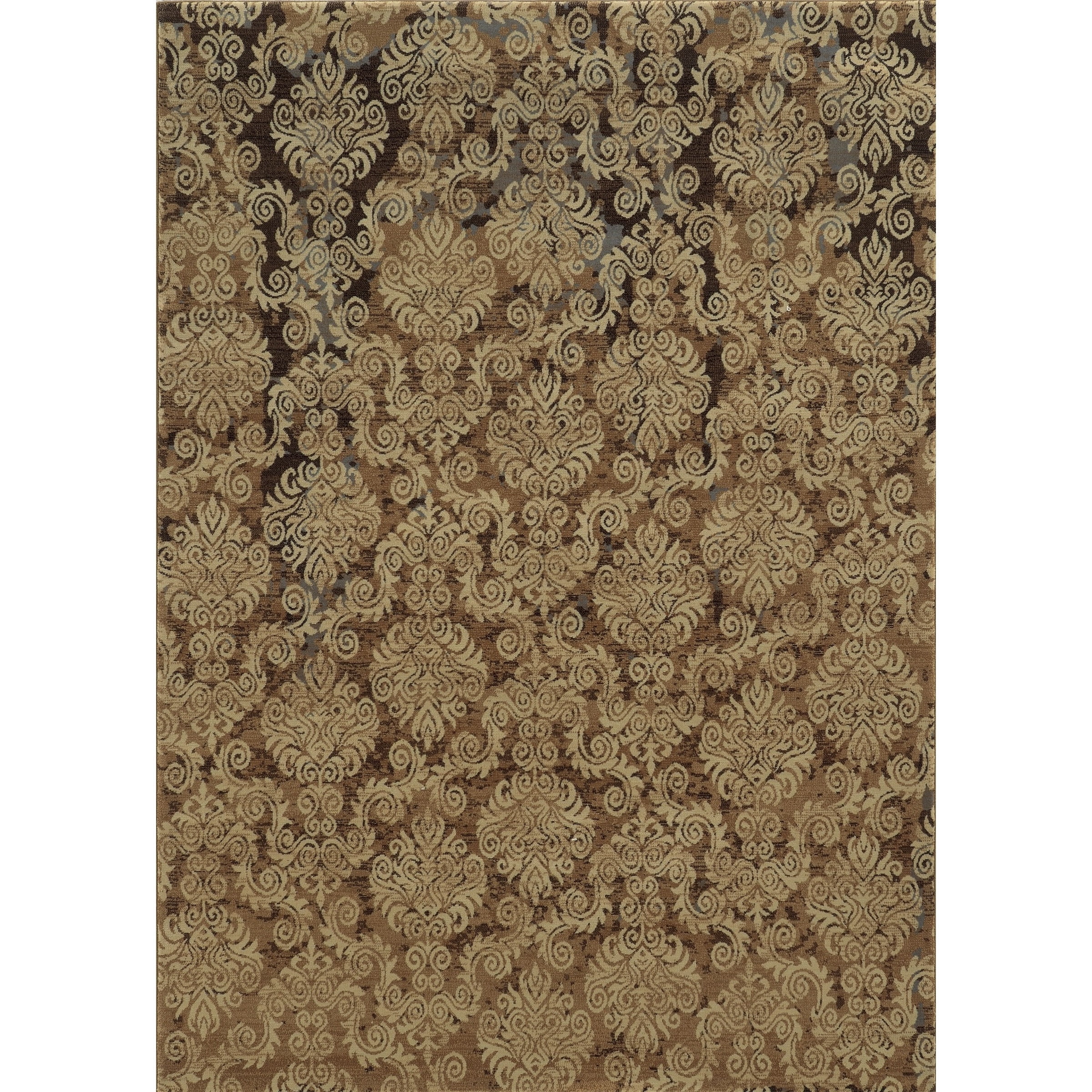 Wildon Home Chelsah Dark Beige Area Rug - Walmart.com