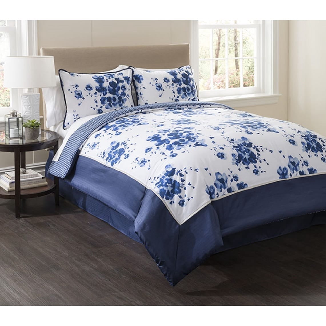 Casa Mood Indigo 4-piece Comforter Set Queen - Walmart.com