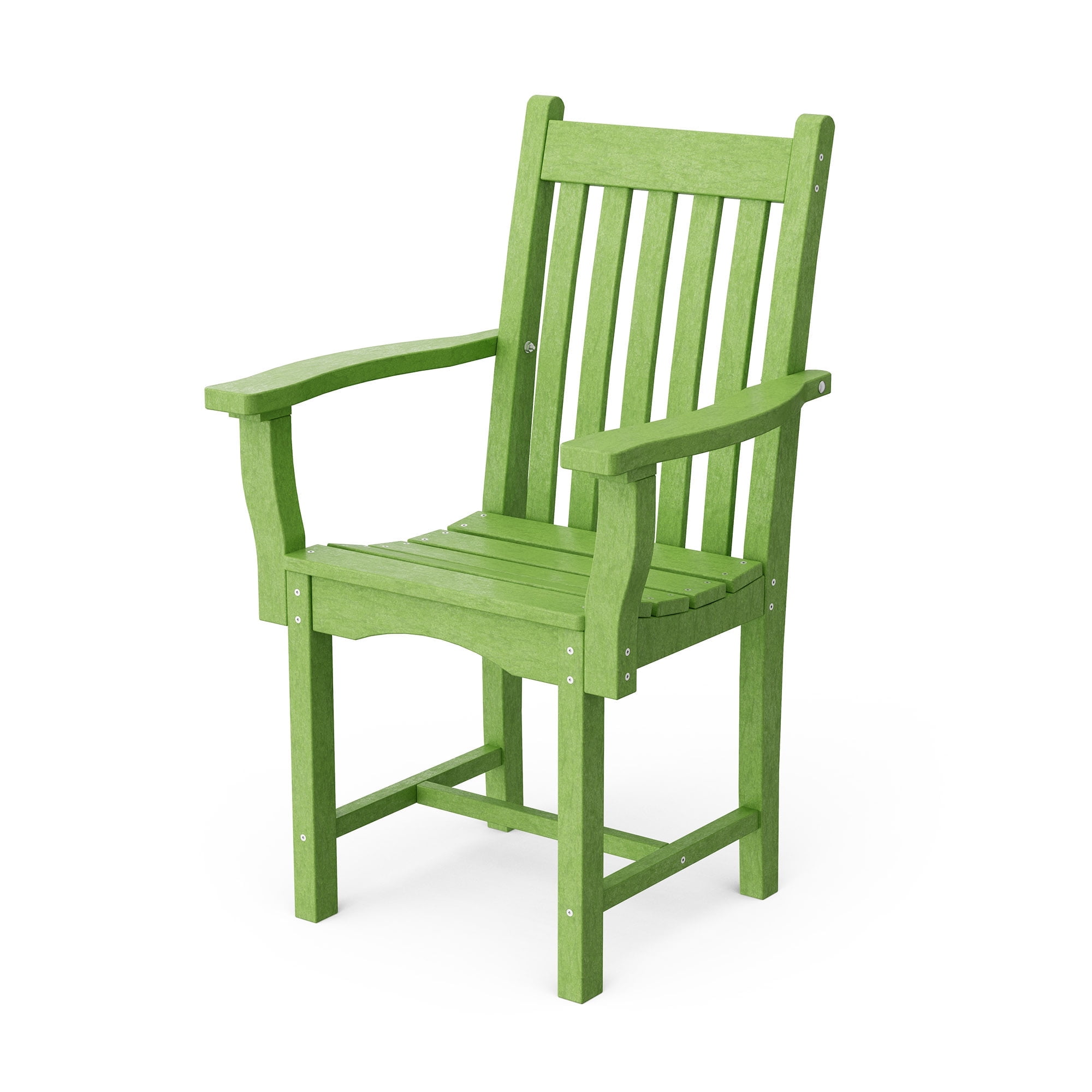 Wildridge Classic Dining Arm Chair, Lime Green - Outdoor Weather ...