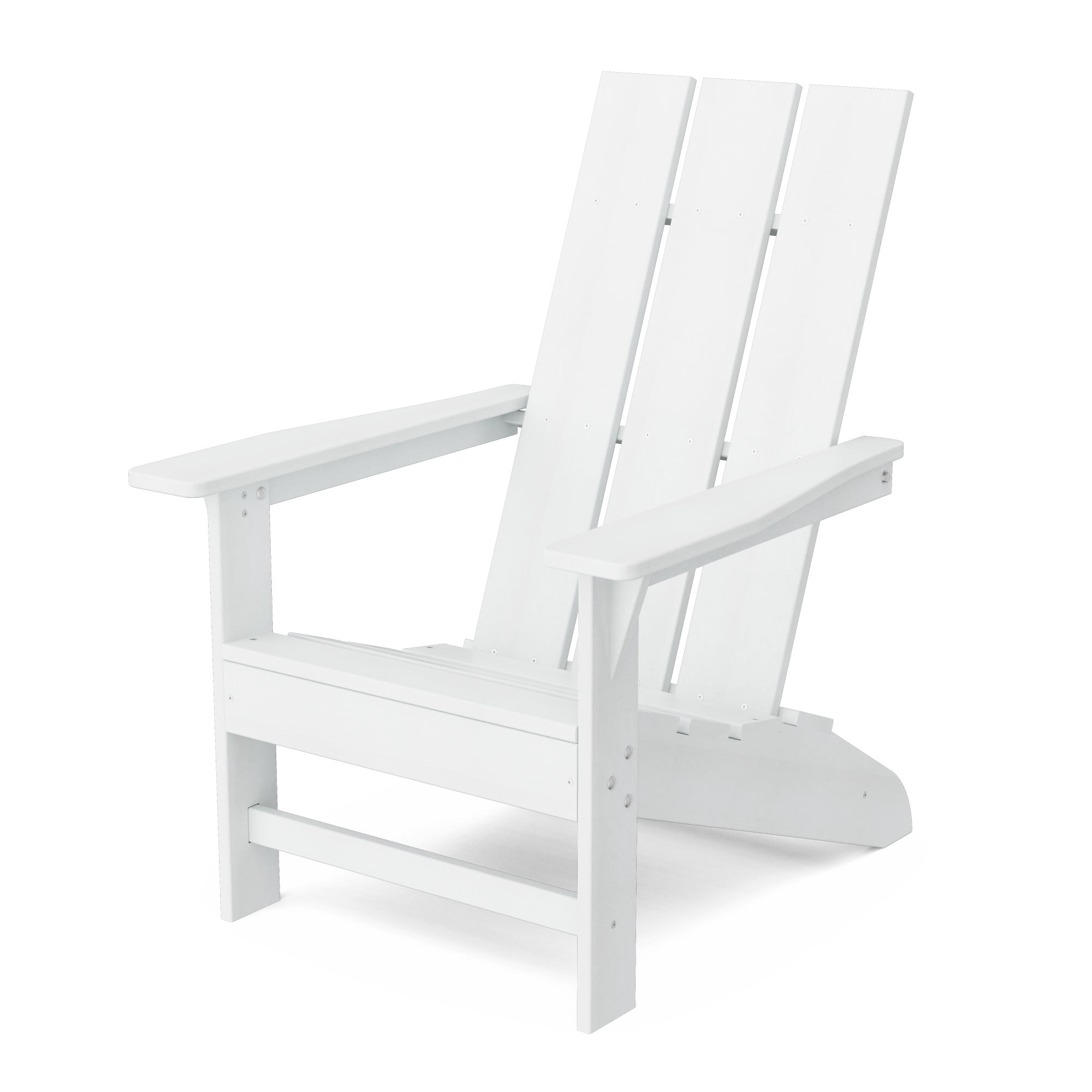 Wildridge Freedom Modern Adirondack Chair, White - Outdoor Weather ...
