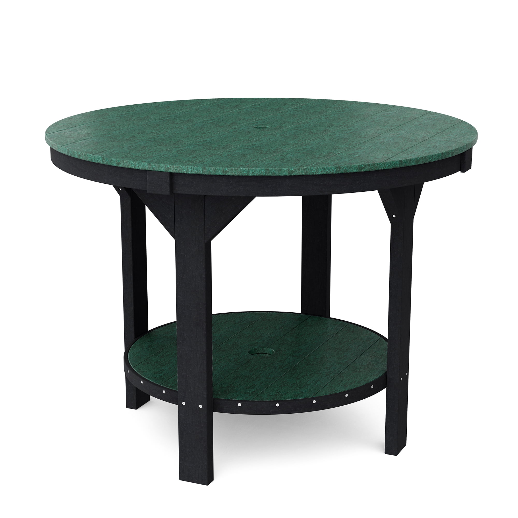 Wildridge Heritage 48" Pub Counter Table, Turf Green and Black ...