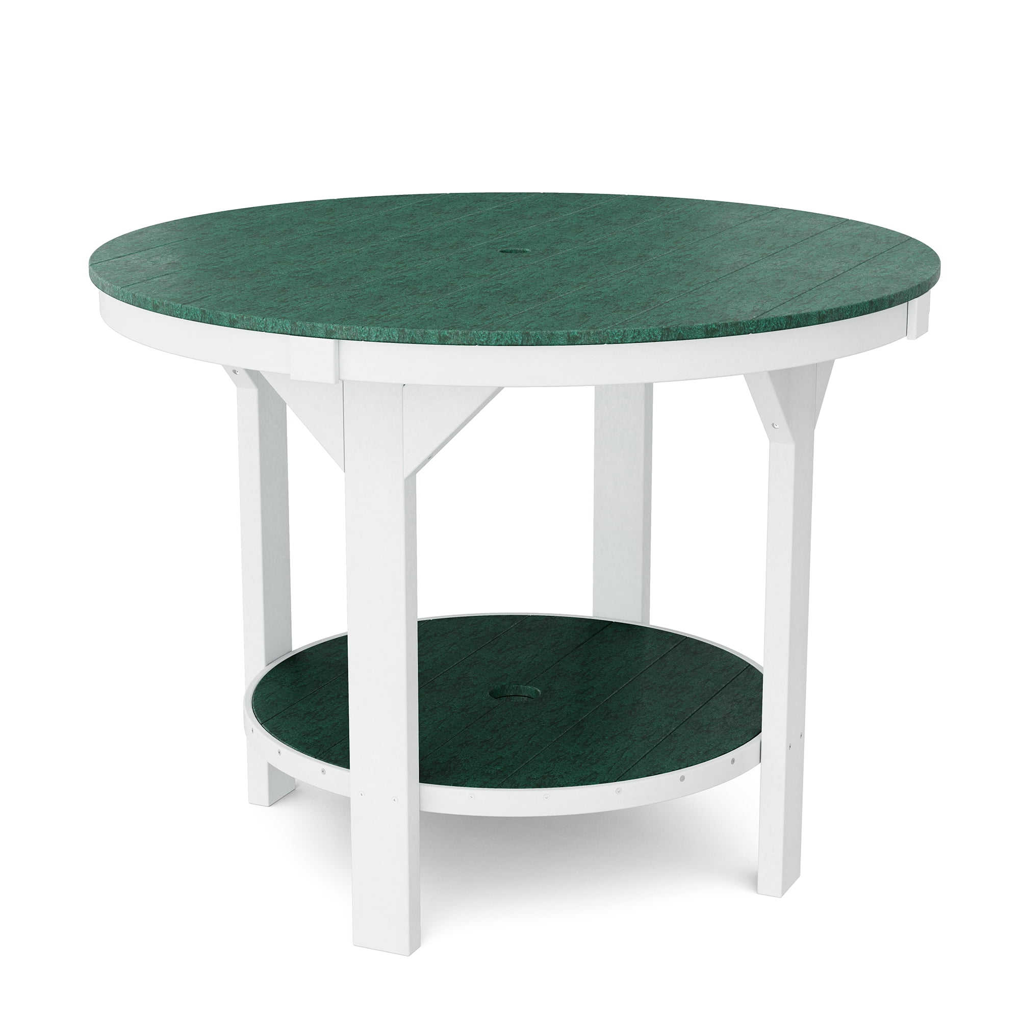 Wildridge Heritage 48" Pub Counter Table, Turf Green and White ...