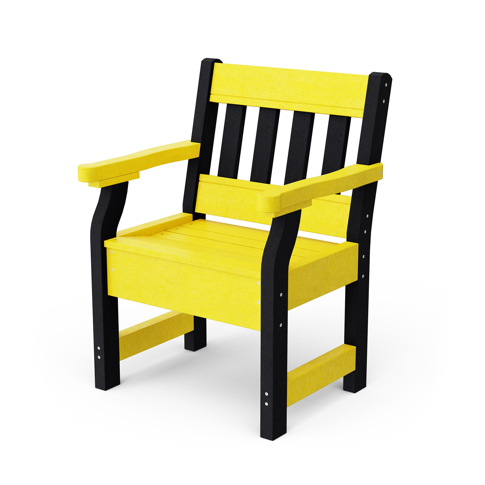 Wildridge Heritage Garden Chair, Lemon Yellow and Black - Outdoor ...