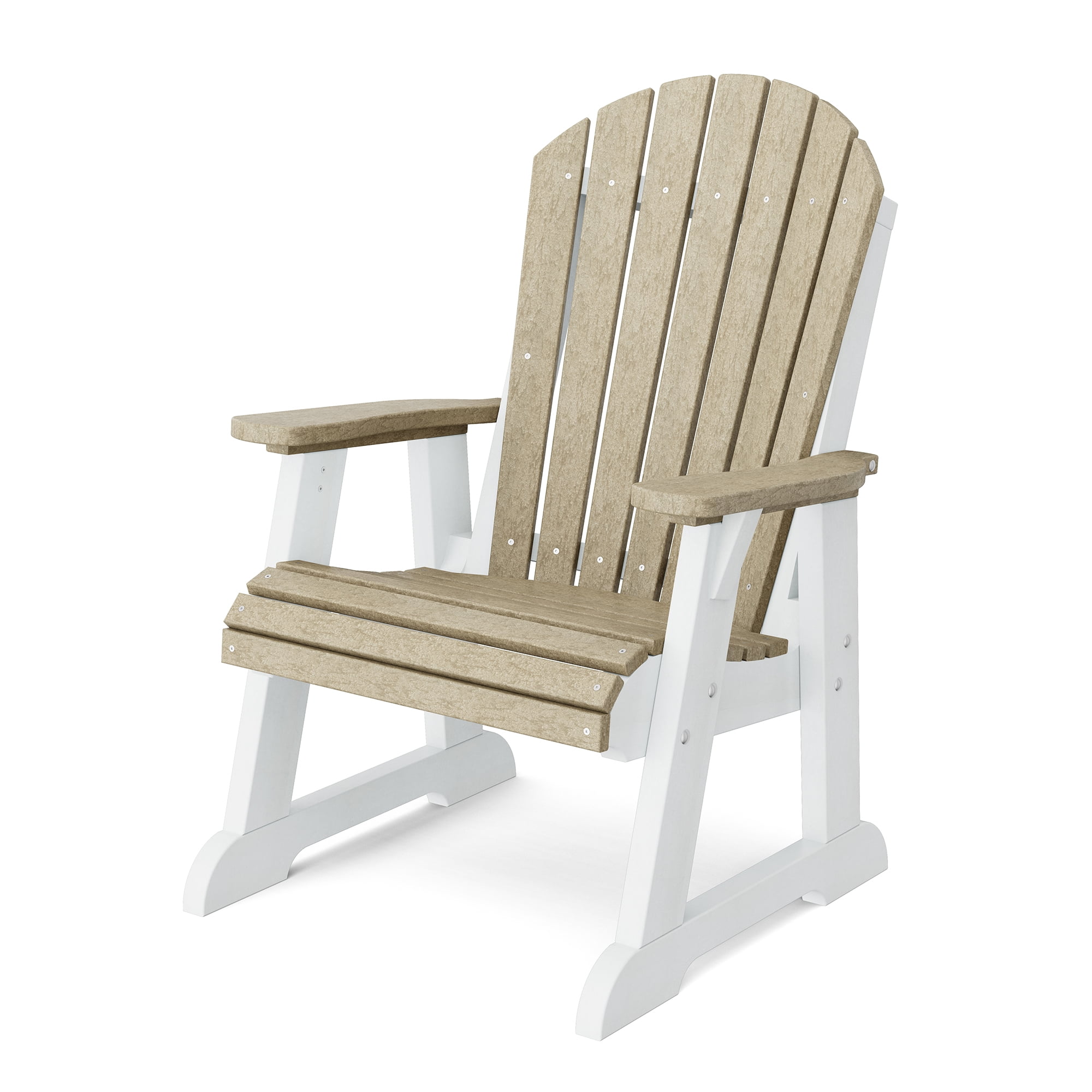 Wildridge Heritage High Fan Back Chair, Weathered Wood and White ...