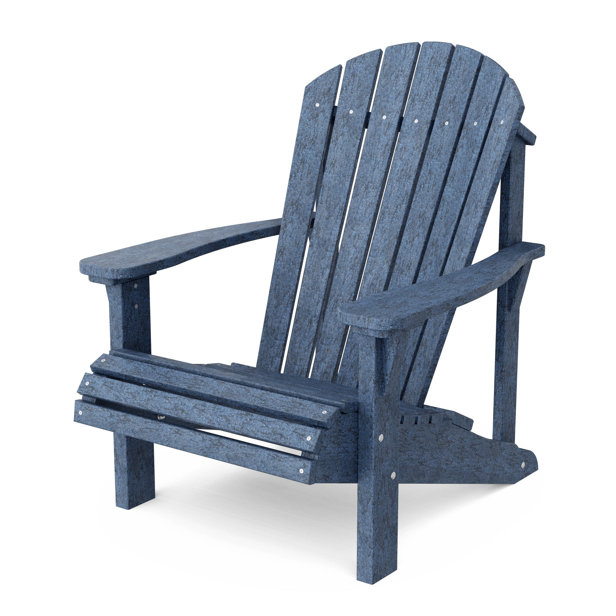 Wildridge Heritage Sunrise Adirondack Chair, Patriot Blue, Outdoor ...
