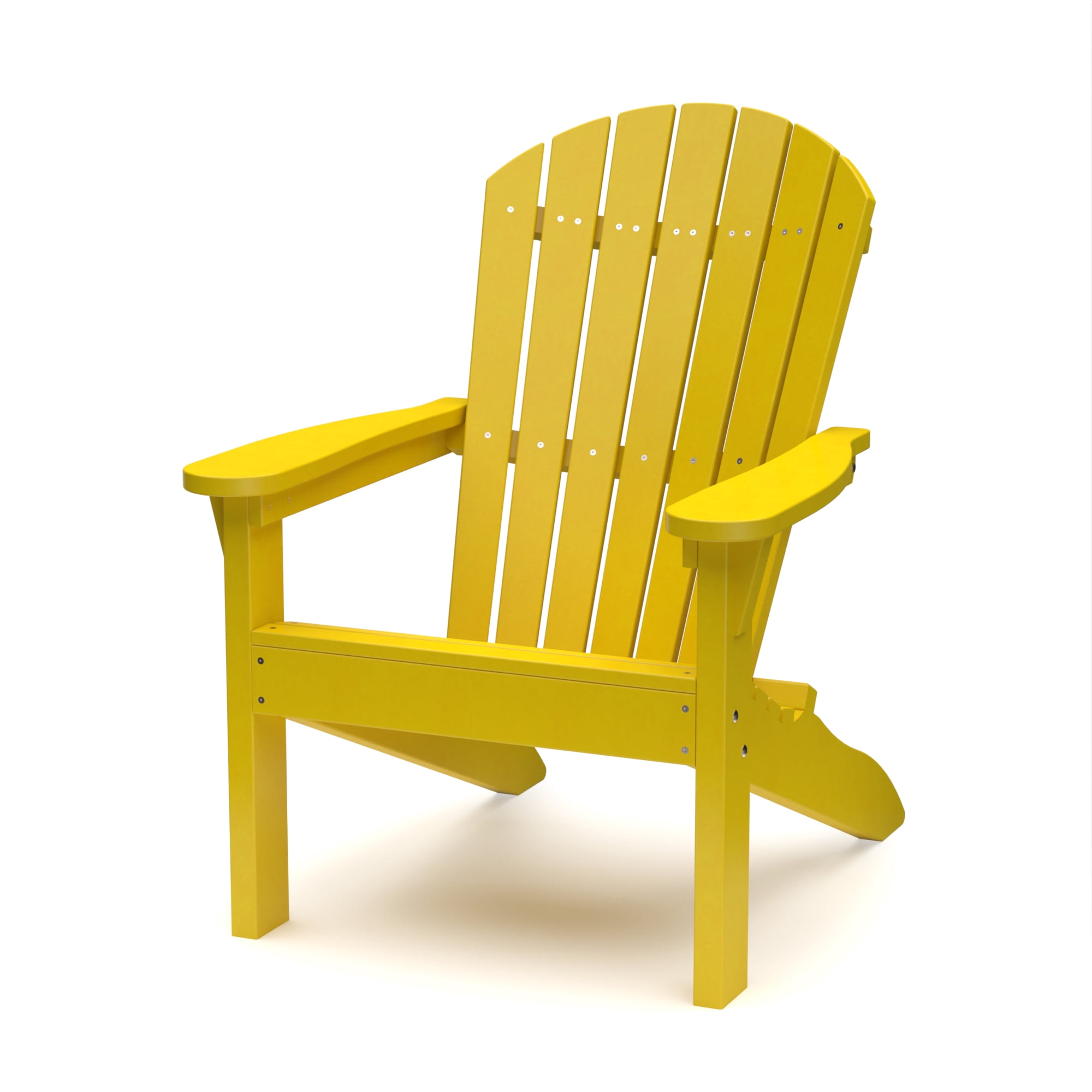 Wildridge Heritage Sunset Adirondack Chair, Lemon Yellow, Outdoor ...
