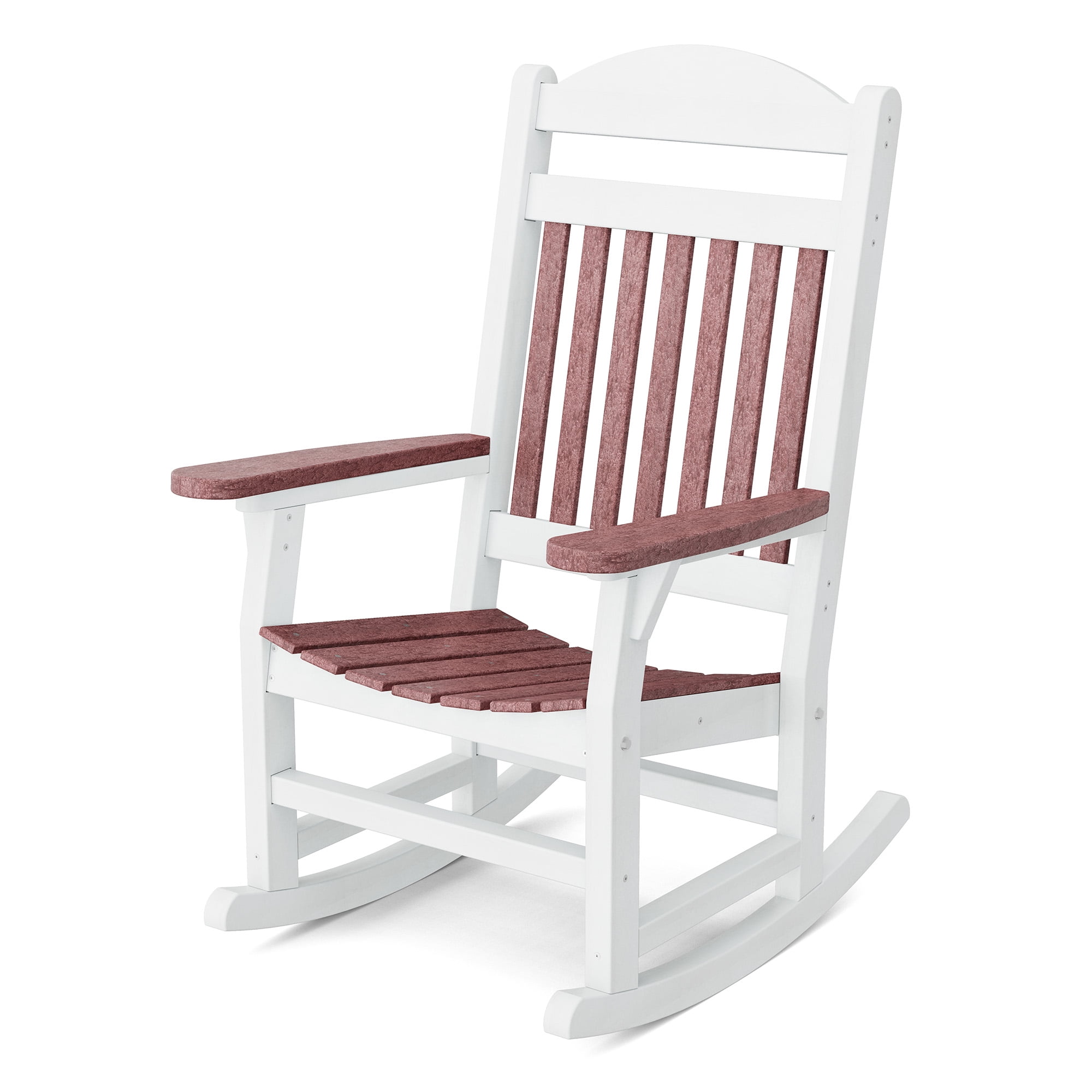 Wildridge Heritage Traditional Rocking Chair, Cherrywood and White ...